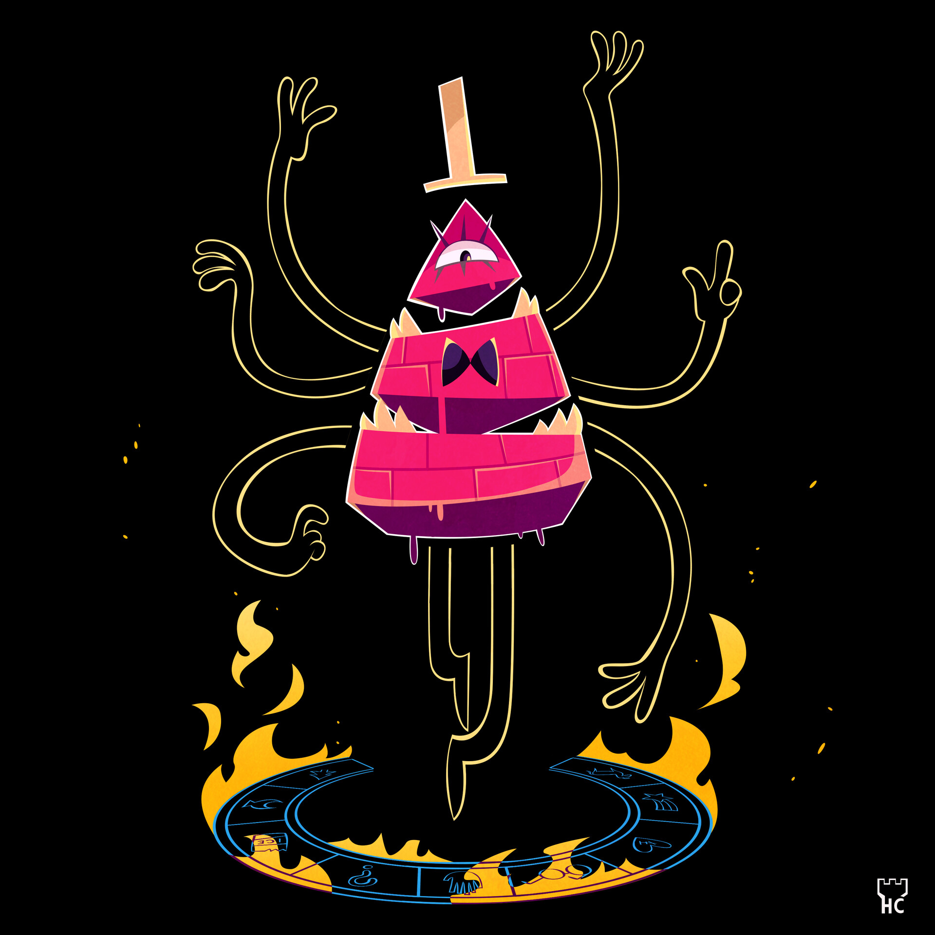 ArtStation - Bill Cipher