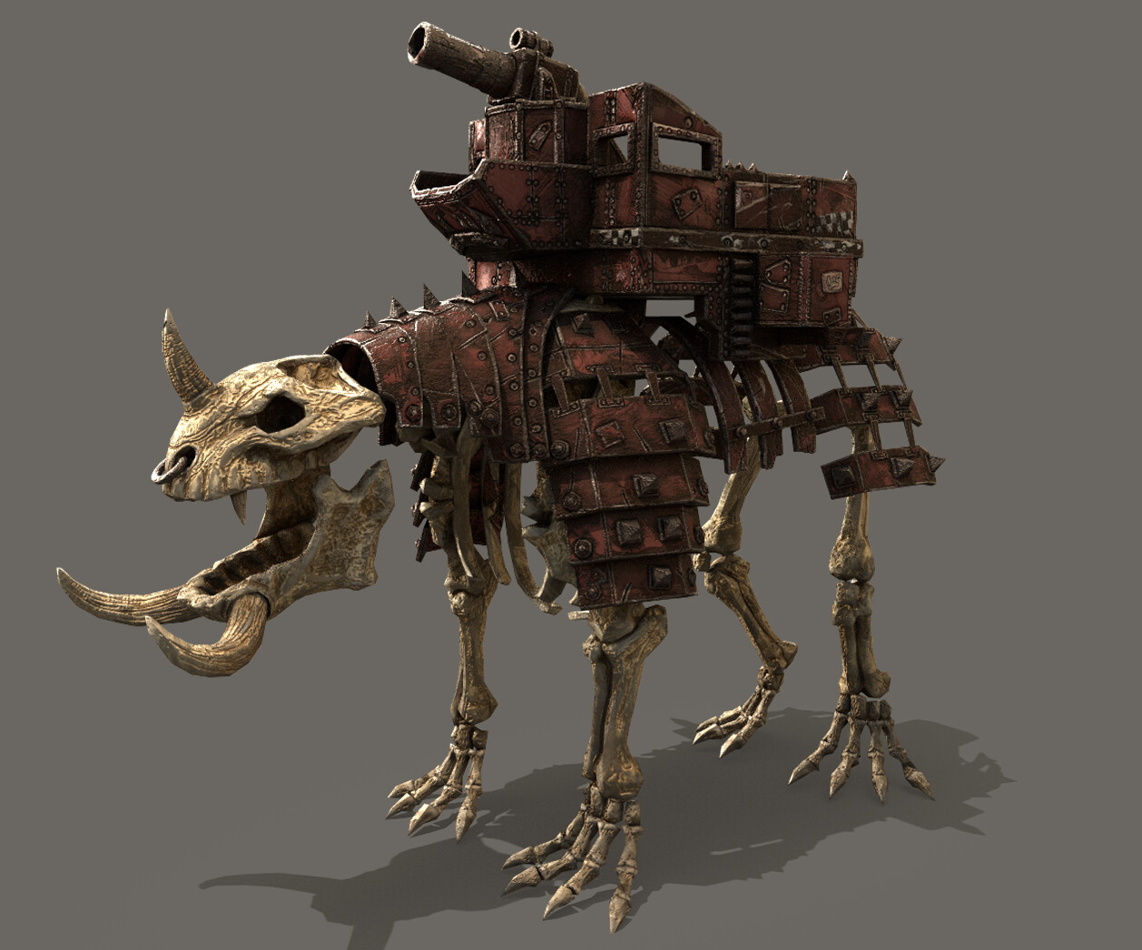 Ricardo Boronat - warhammer 40k Squiggoth carcass