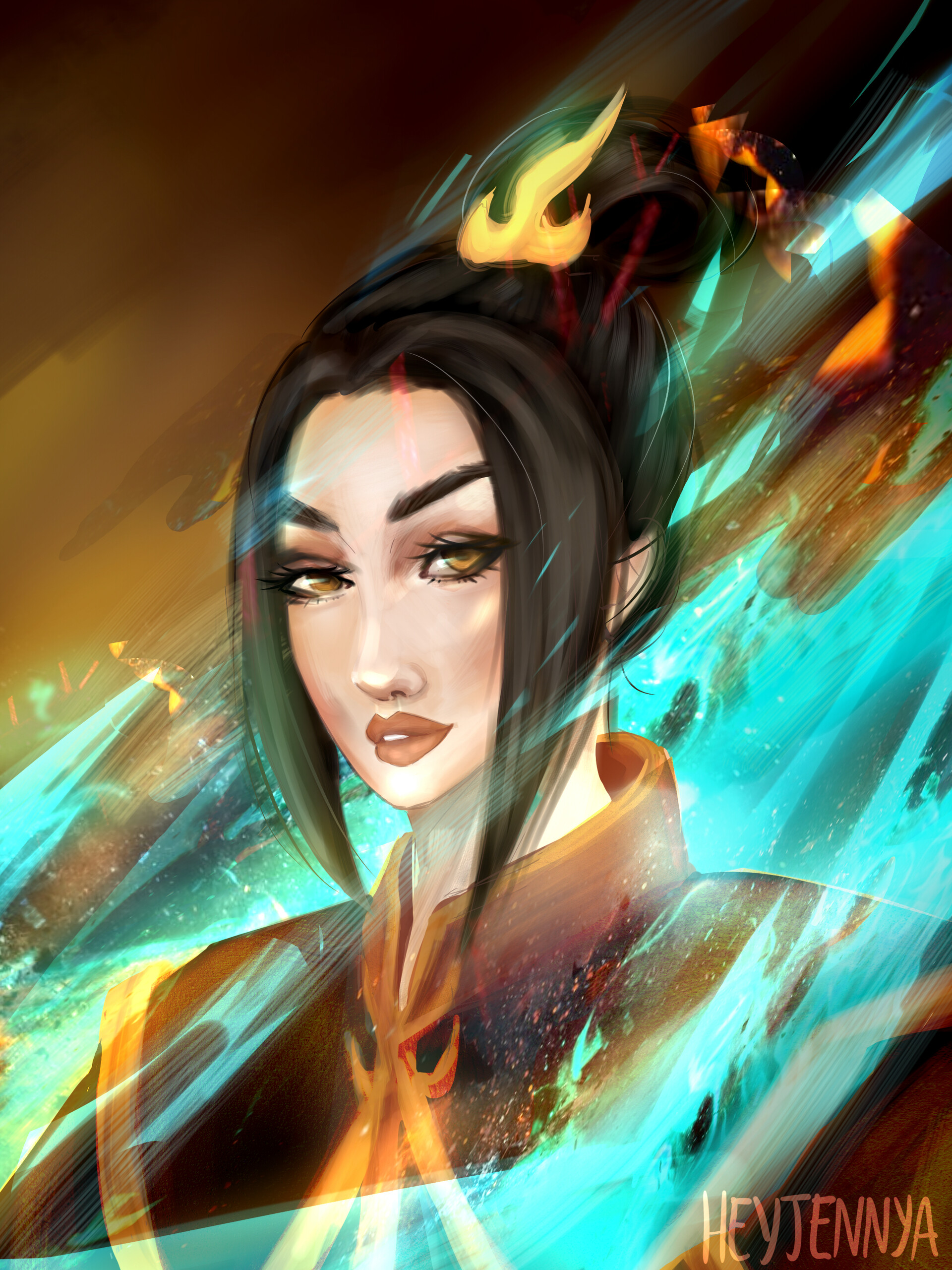 Jenny Pham - Avatar The Last Airbender: Azula fanart