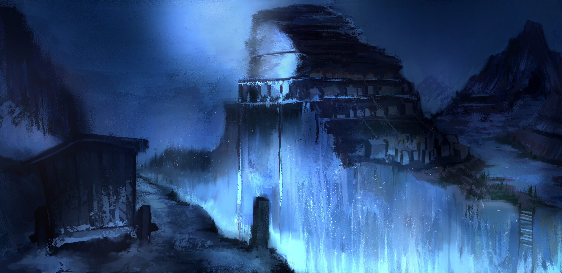 ArtStation - environment sketch