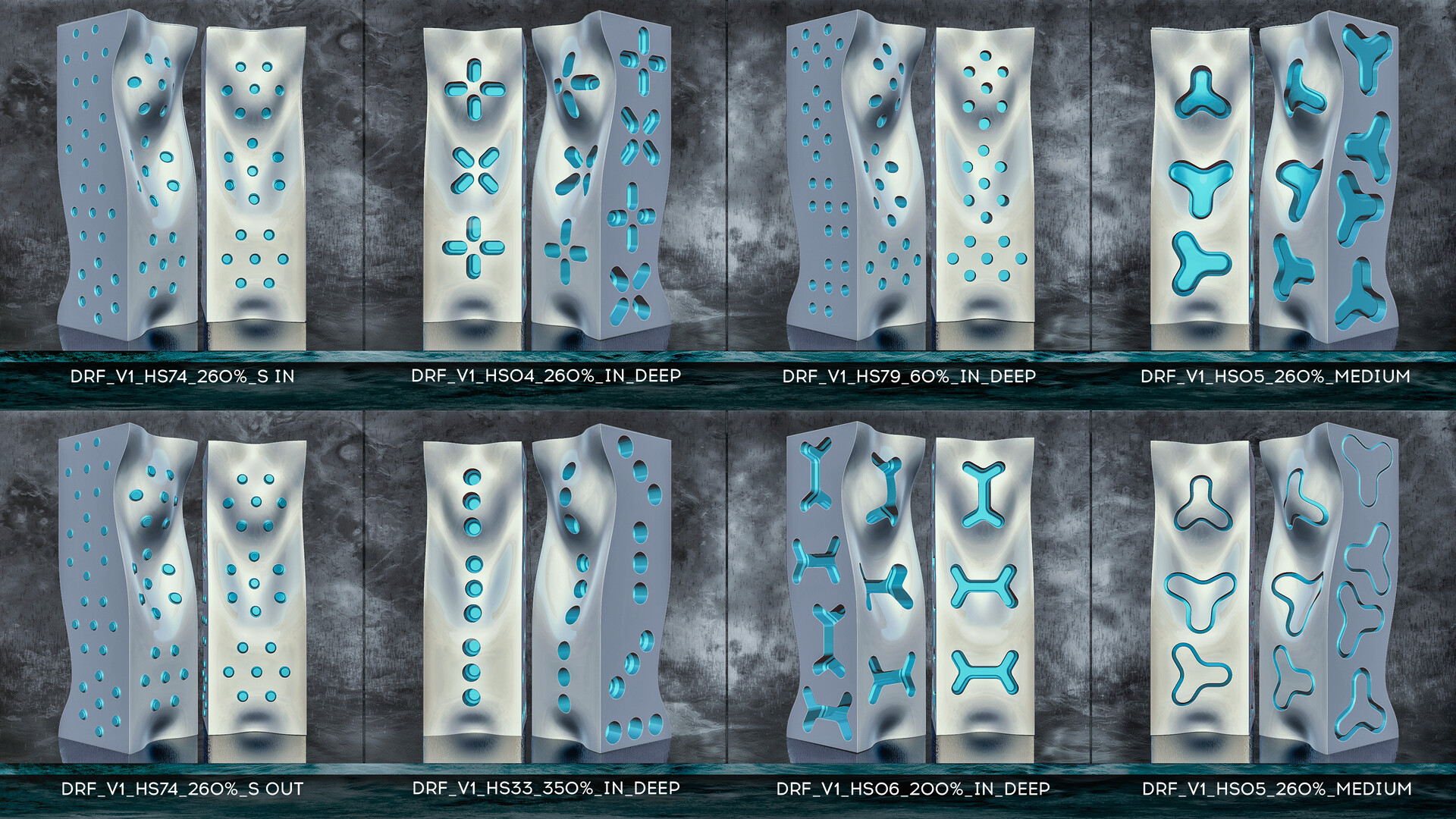 D R F - ZBrush - FREE 14 SAMPLES of 3861 IMM Hard Surface Brushes Vol.1