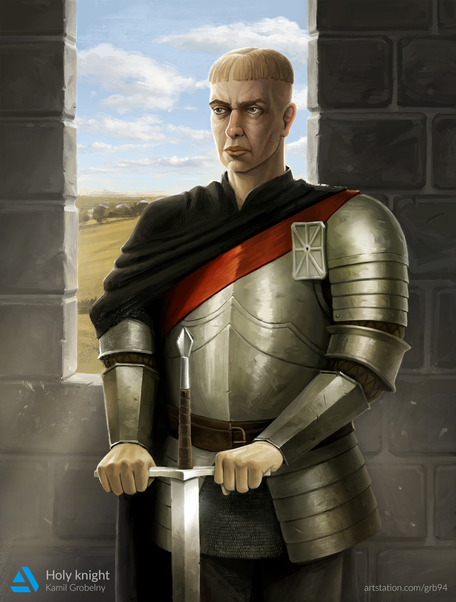 ArtStation - Holy knight