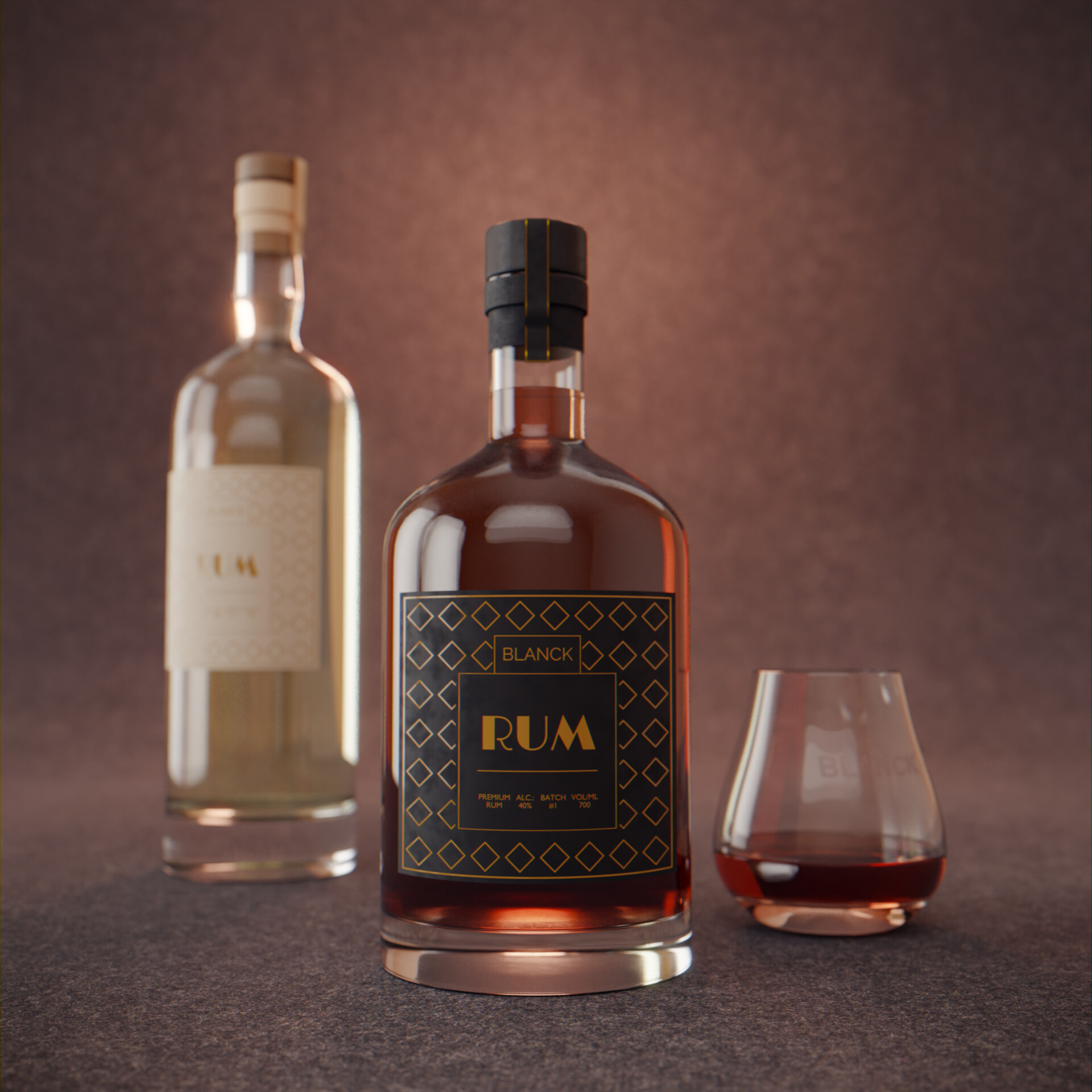 ArtStation - Rum, by BLANCK