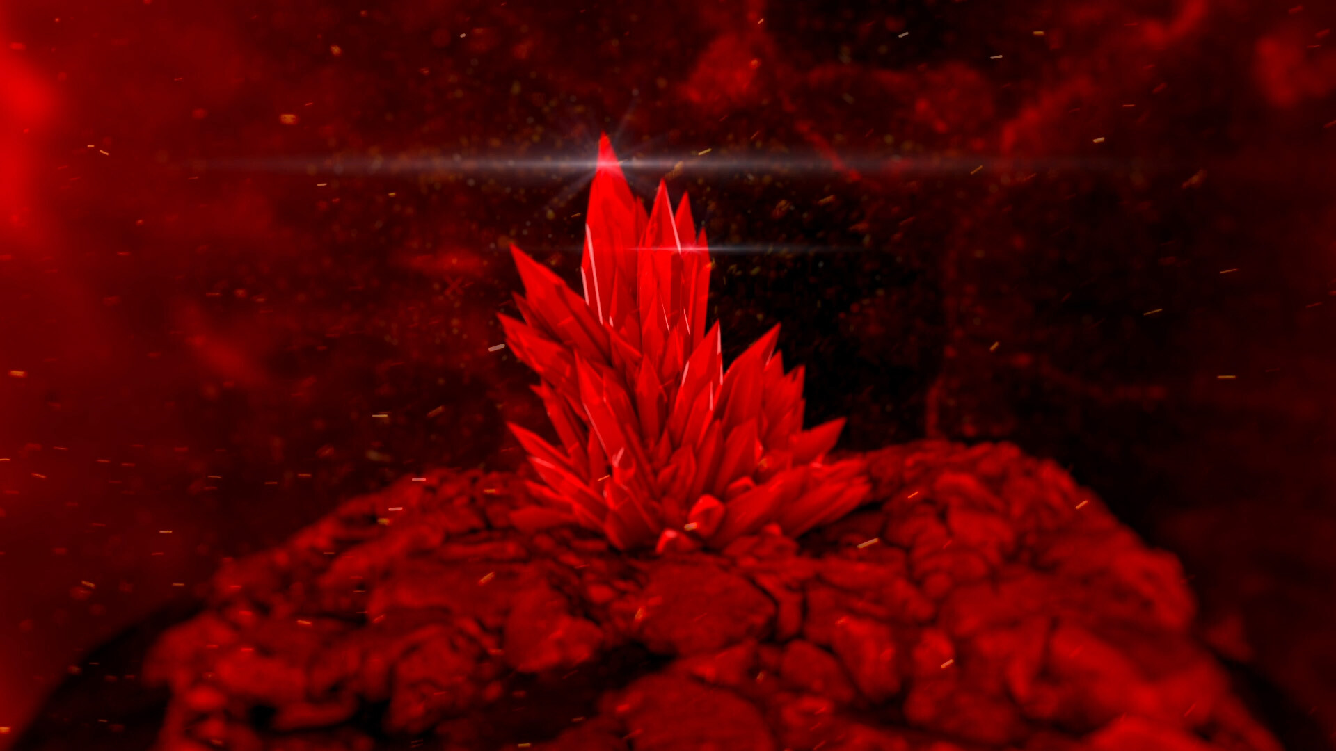 ArtStation - Fire Crystals for MSI Creators Awards