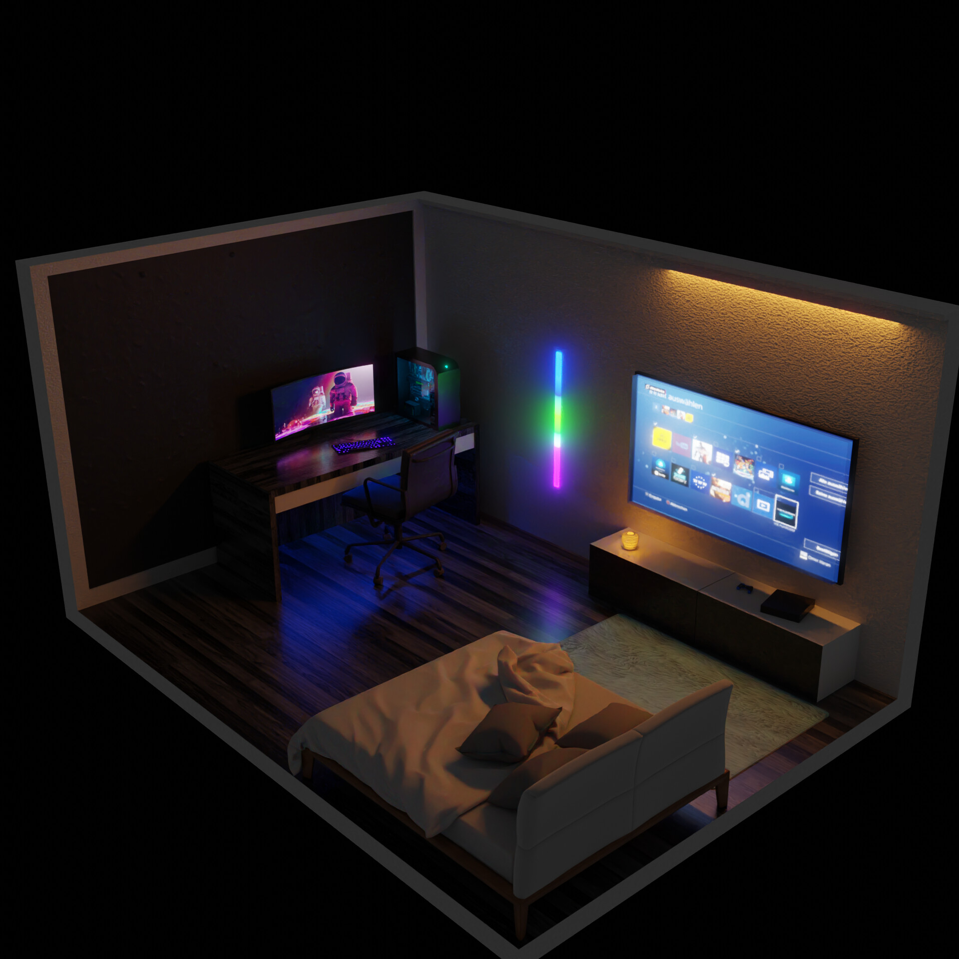 ArtStation - computer room