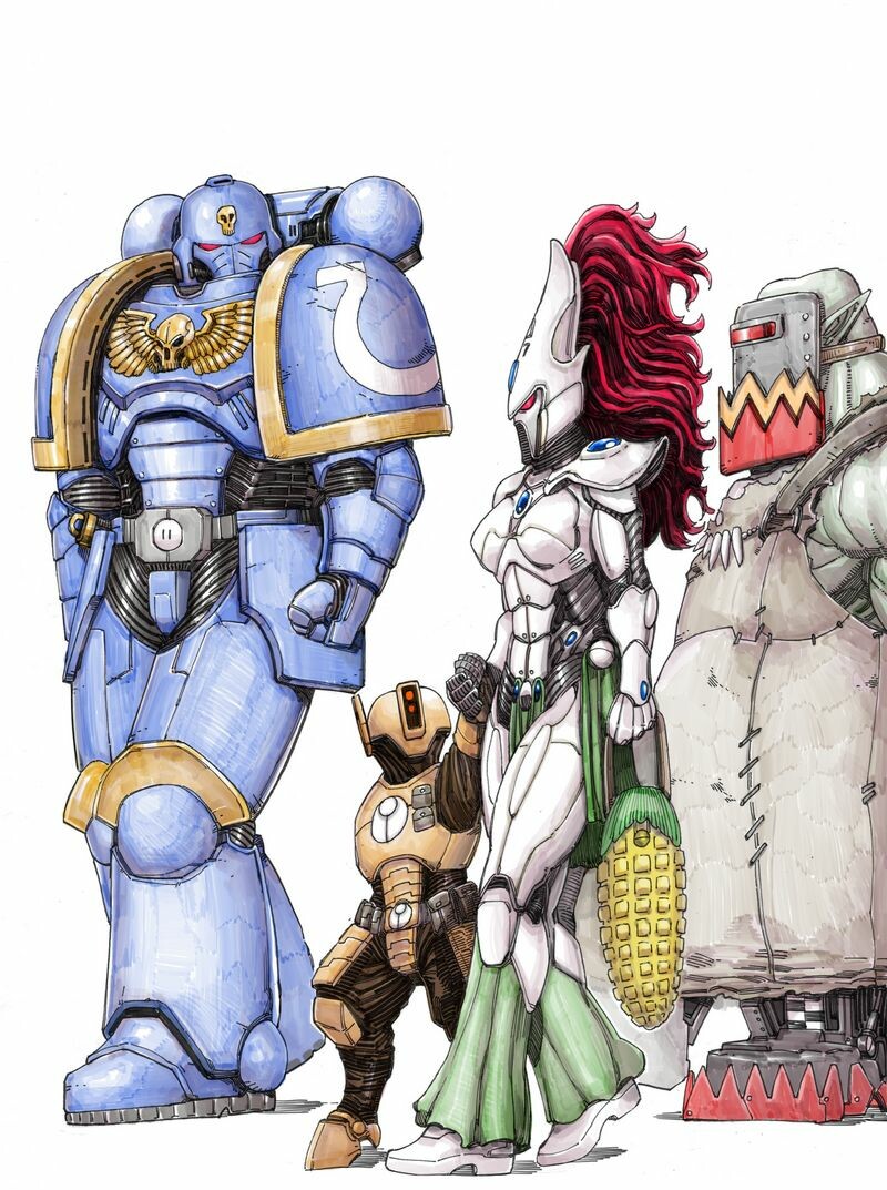 ArtStation - 40k Works/doodles