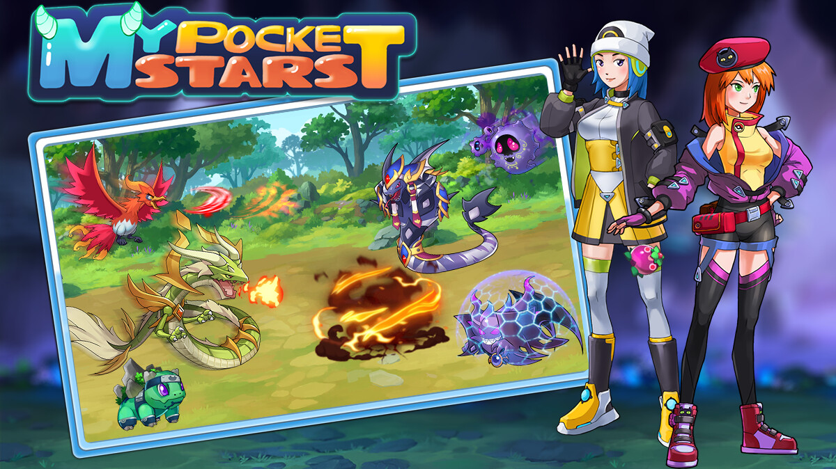 ArtStation - My Pocket Stars - game page screenshot designs