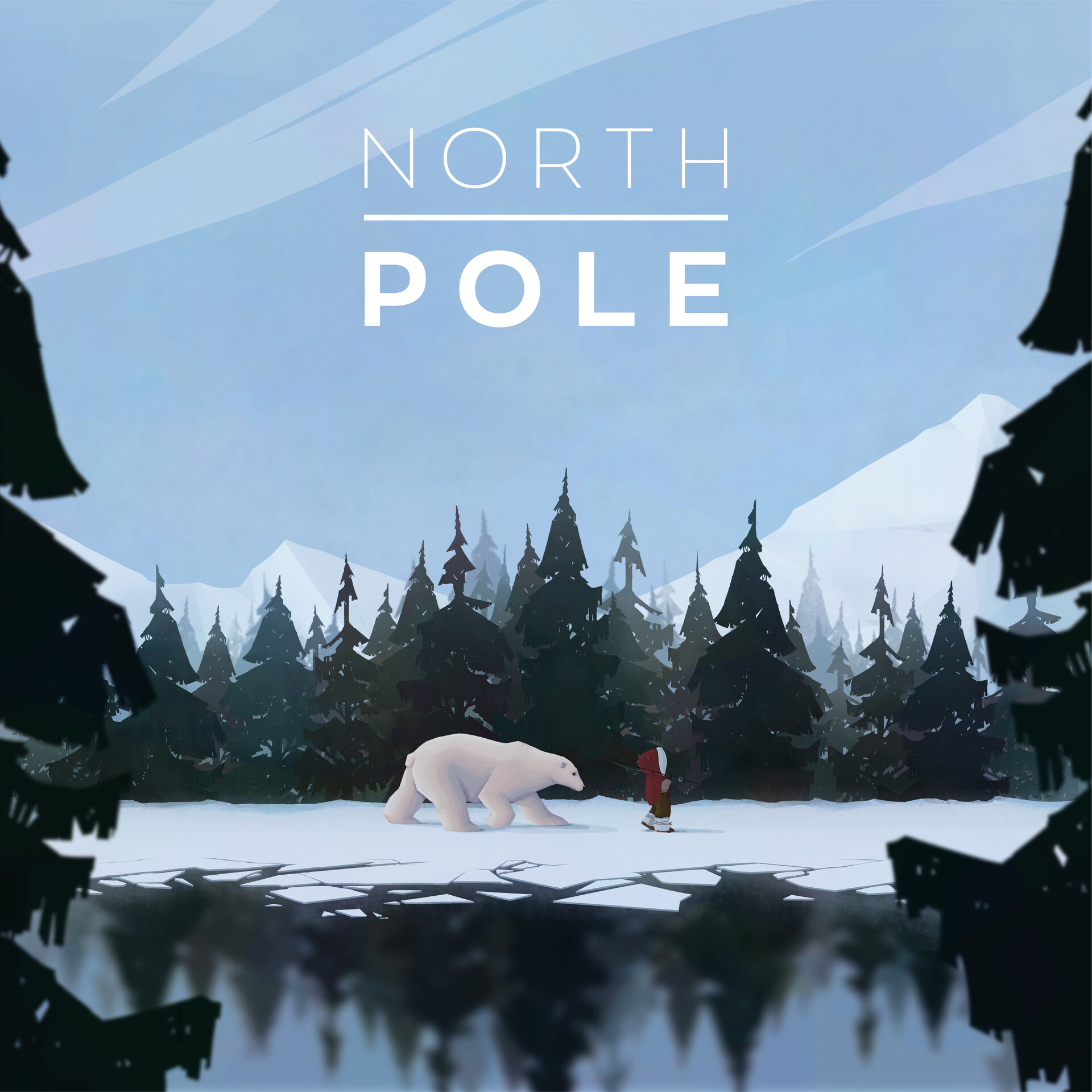 ArtStation - "North Pole" Album Cover for WYS