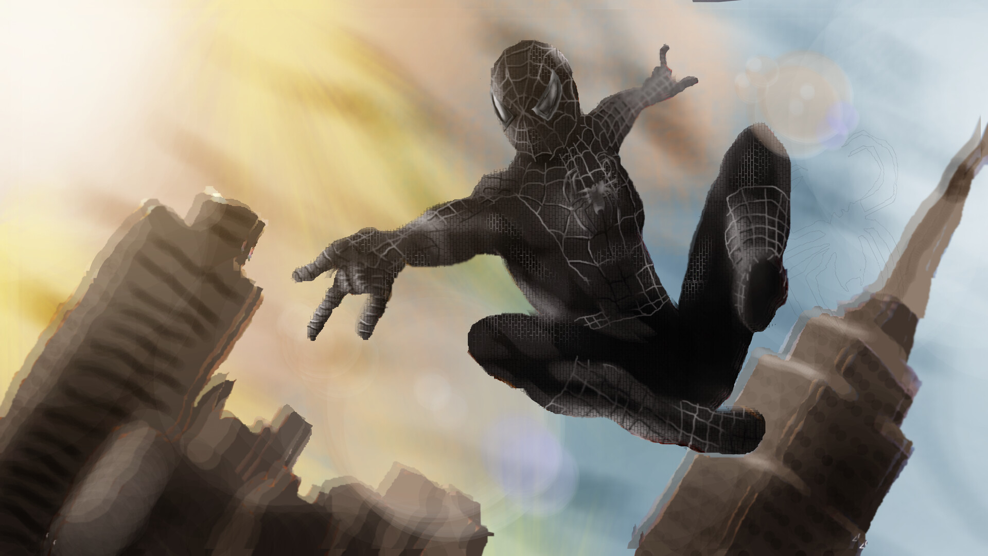 Spiderman 3 Ps3 Black Suit