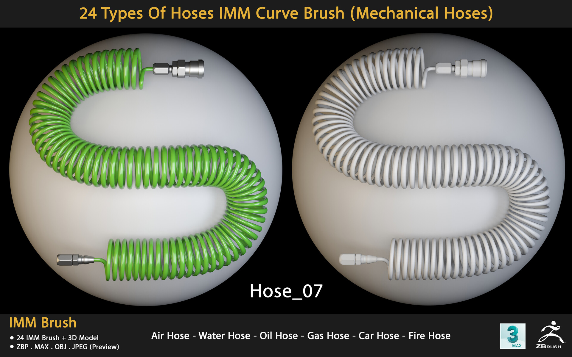 mohamad shalibaik - 24 Types Of Hoses IMM Curve Brush (Mechanical Hoses)