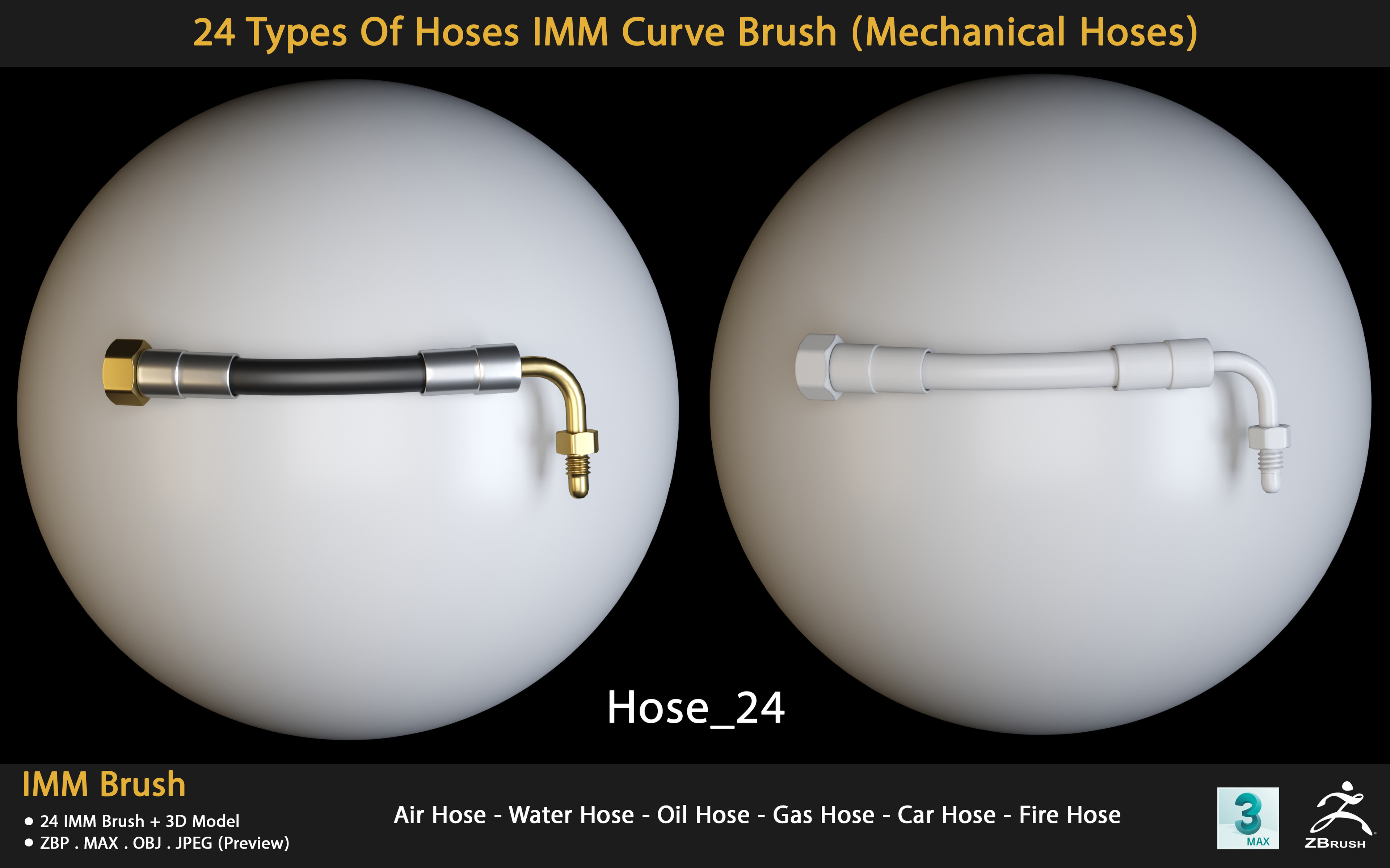 mohamad shalibaik - 24 Types Of Hoses IMM Curve Brush (Mechanical Hoses)