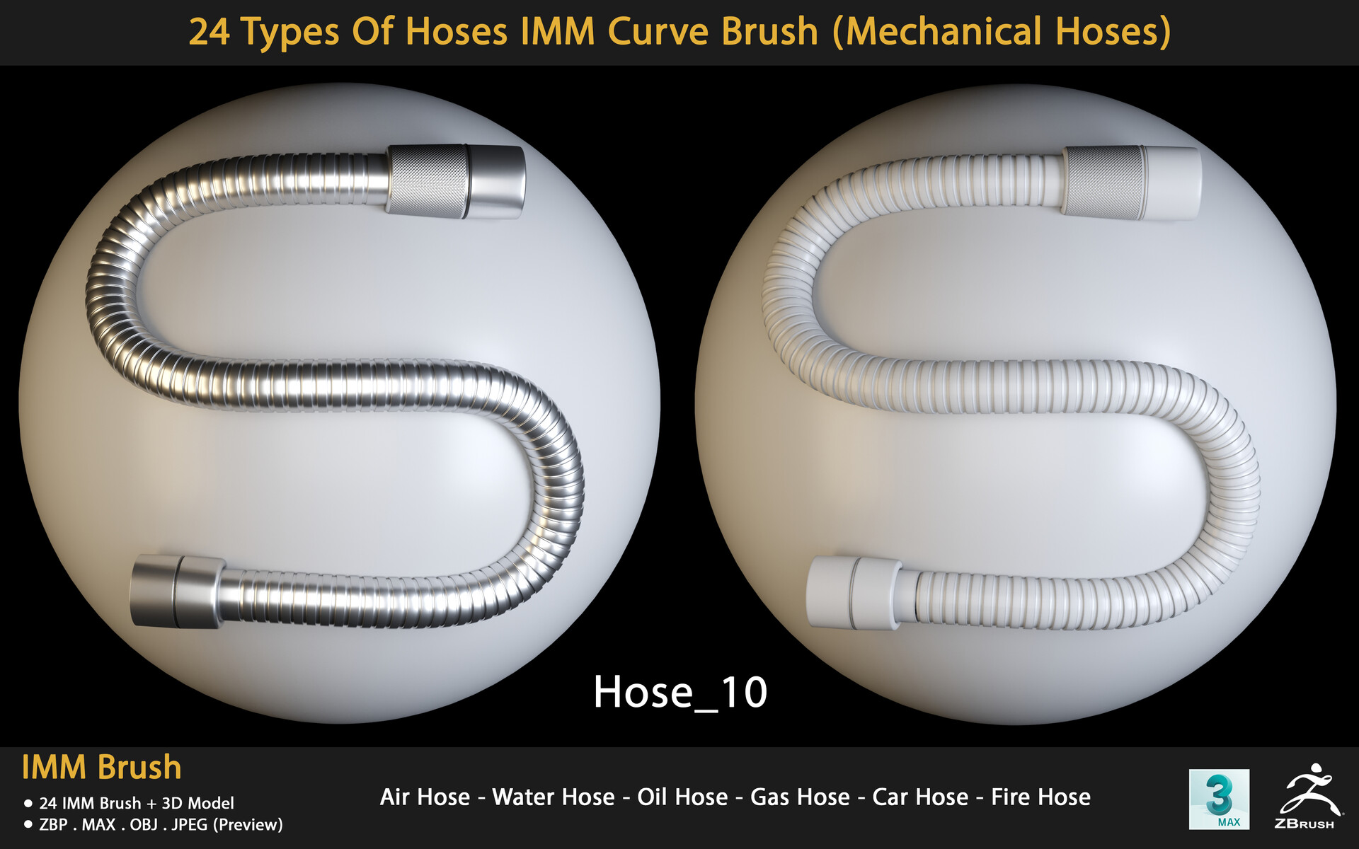 mohamad shalibaik - 24 Types Of Hoses IMM Curve Brush (Mechanical Hoses)