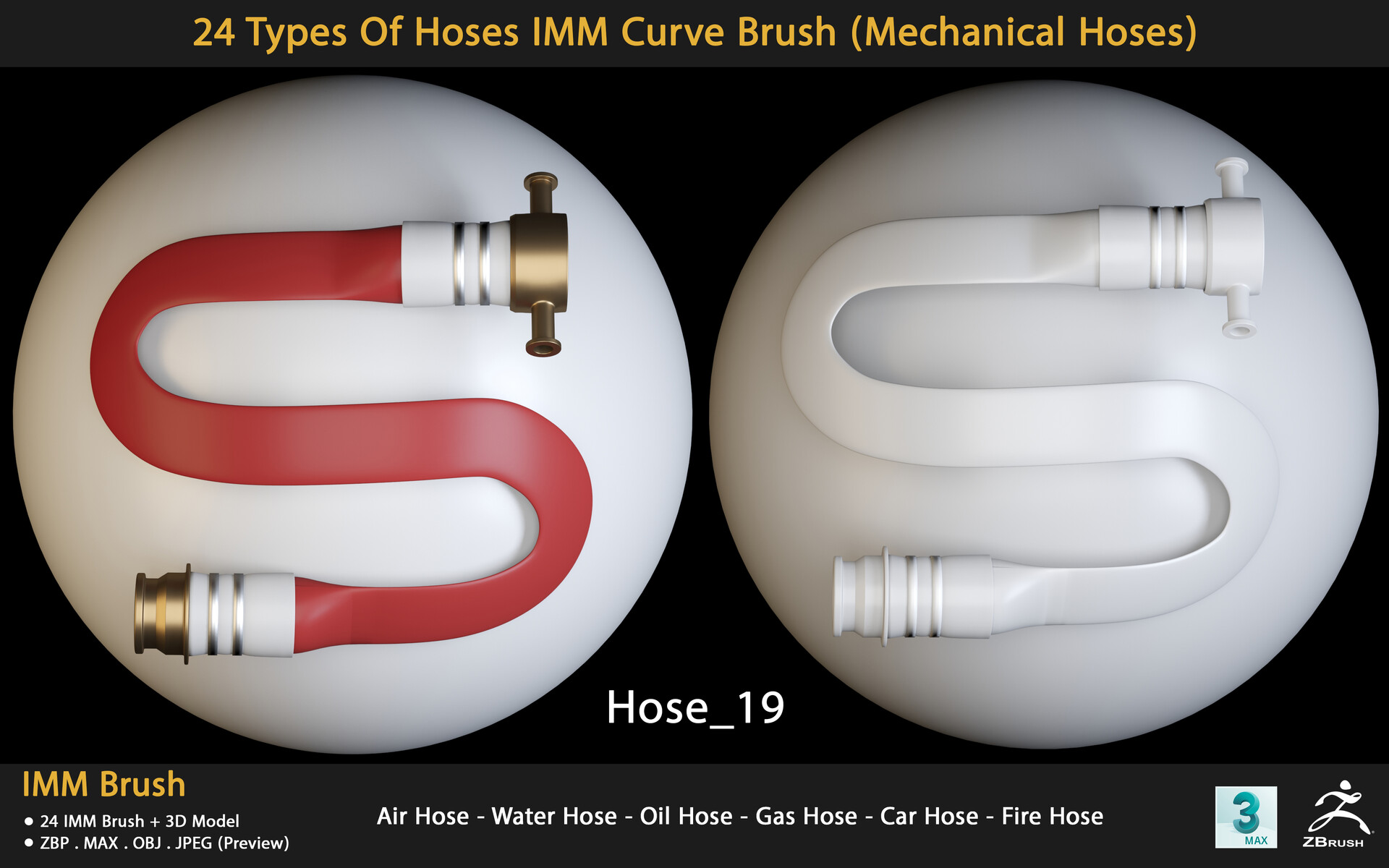 mohamad shalibaik - 24 Types Of Hoses IMM Curve Brush (Mechanical Hoses)
