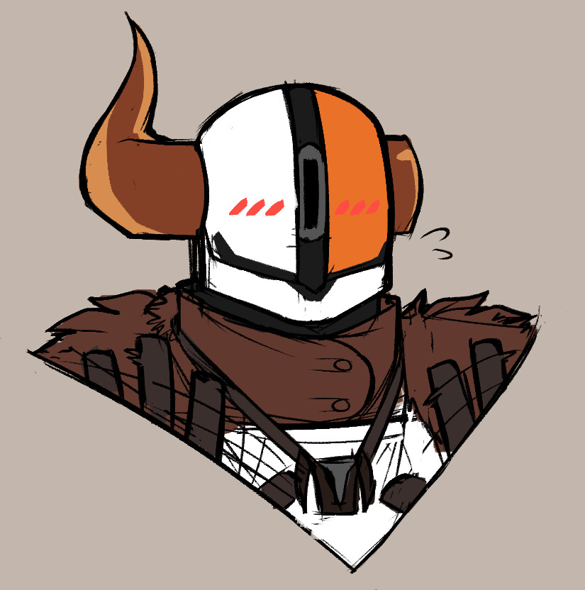 ArtStation - June Sketches (Destiny, Knight Boi)