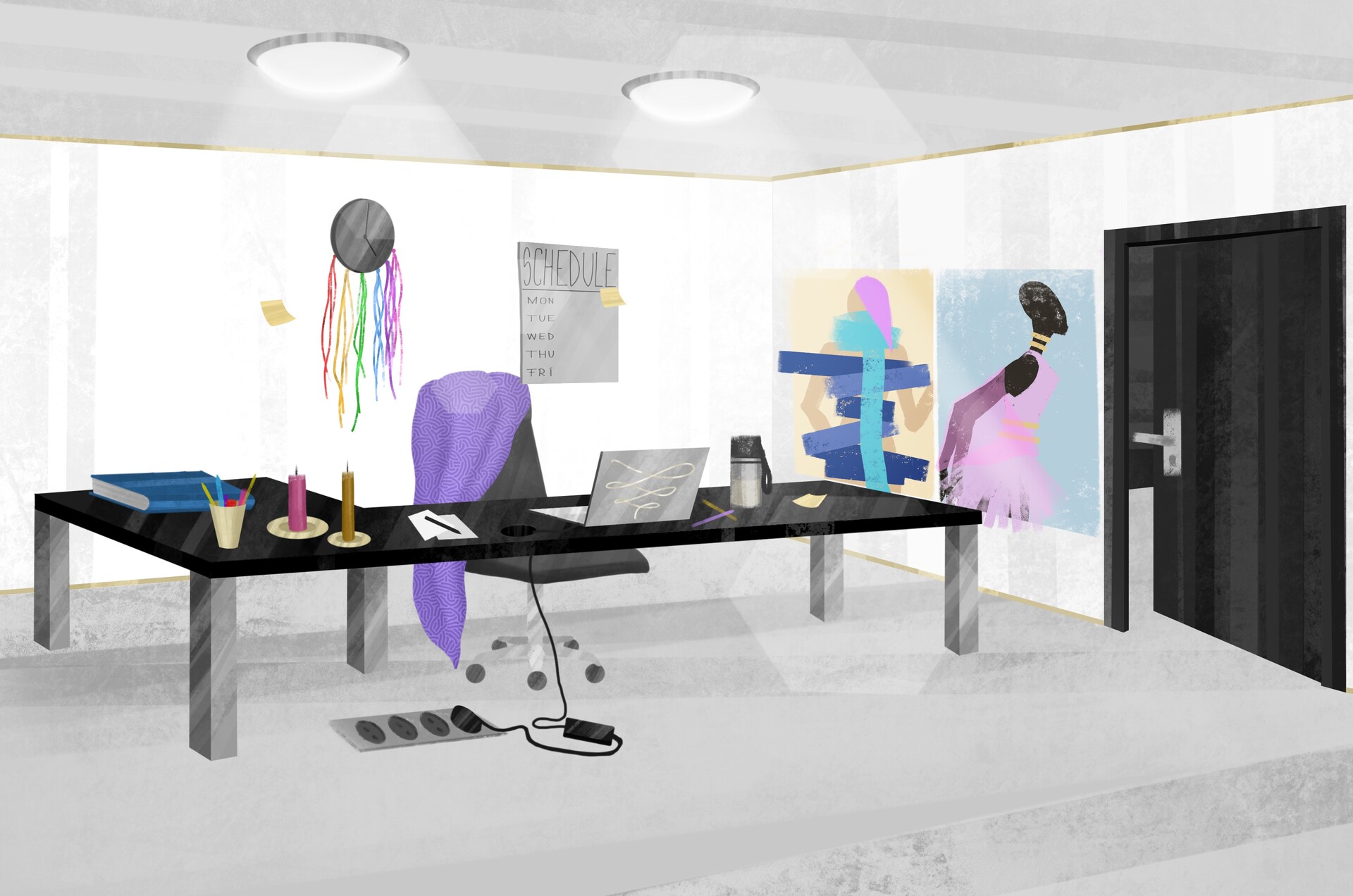 ArtStation - Assistant’s Desk