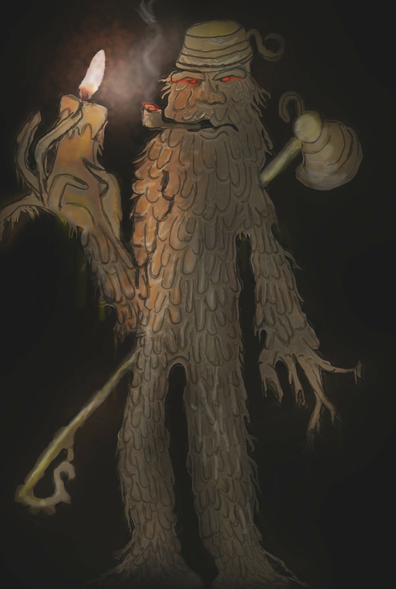ArtStation - SNUFF THE CANDLEWAX-MAN