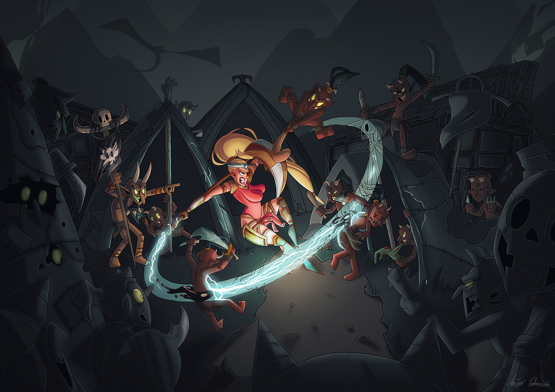 ArtStation - Cartoon Diablo 2