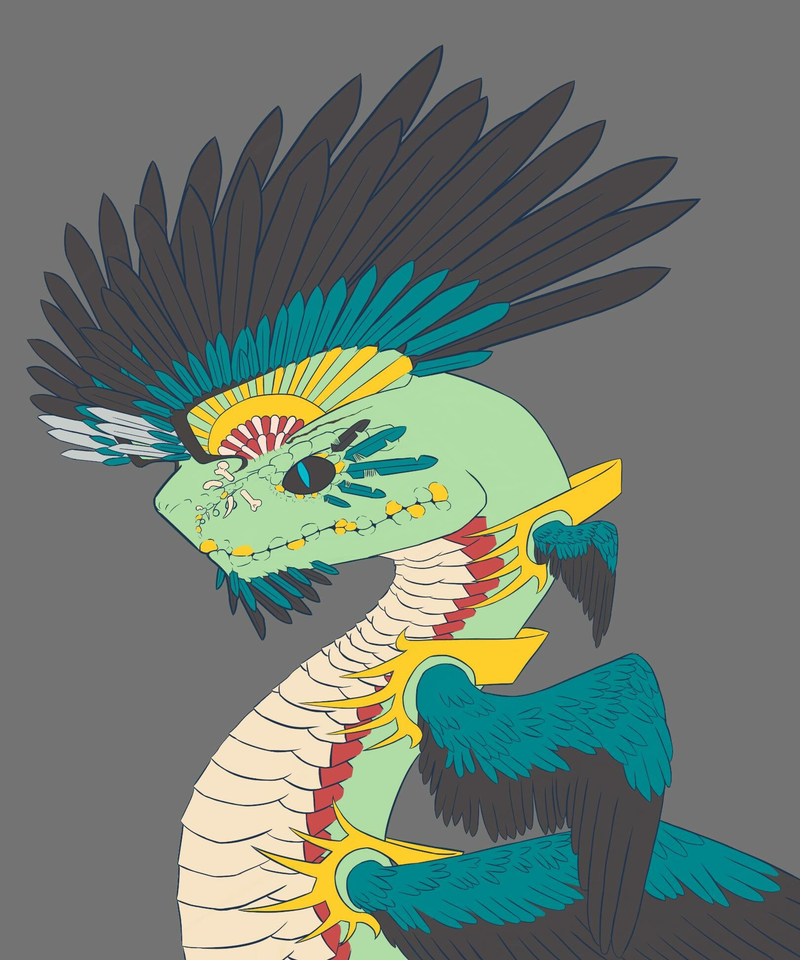 ArtStation - Quetzalcoatl concept