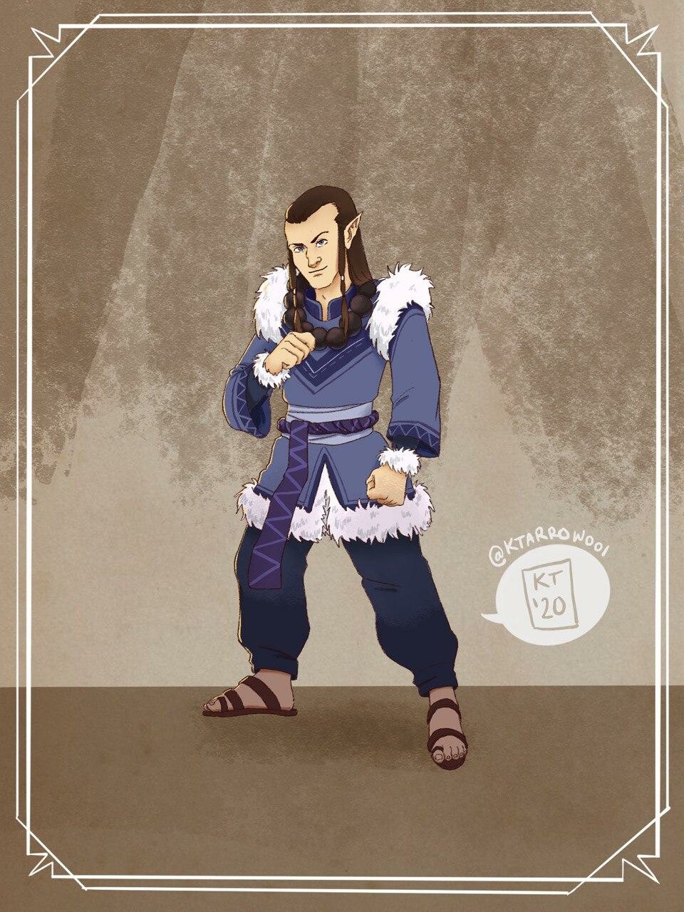 ArtStation - Pakku the Monk