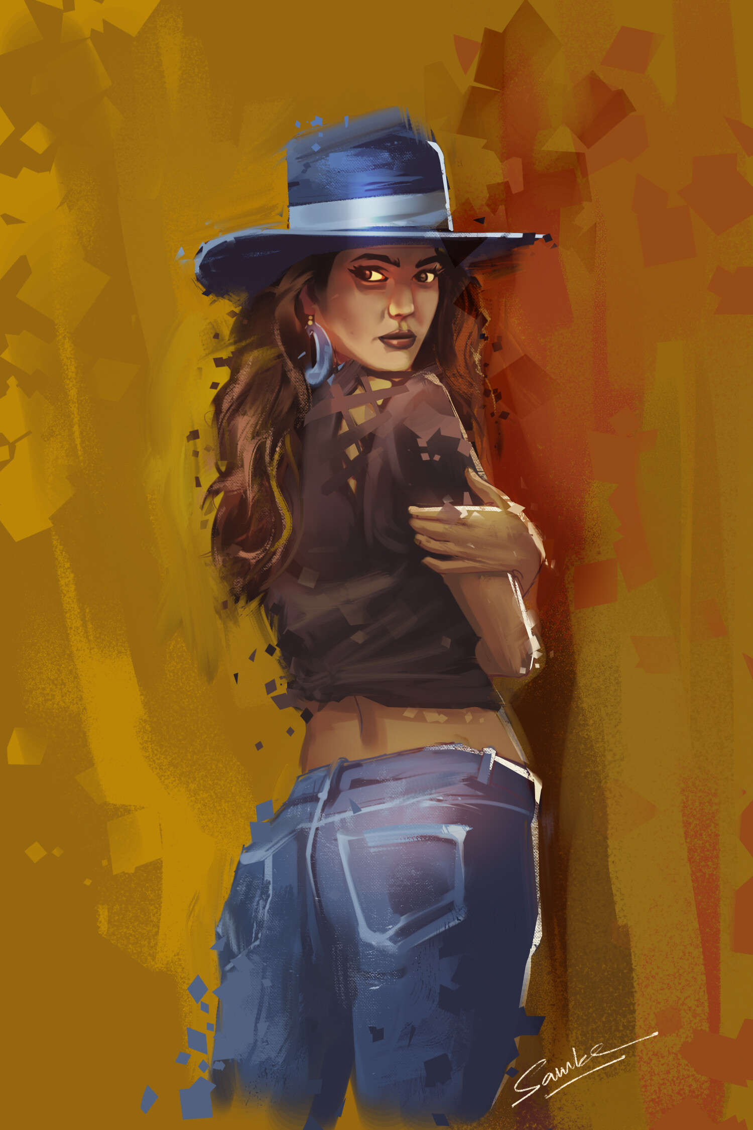 ArtStation - character color concept art