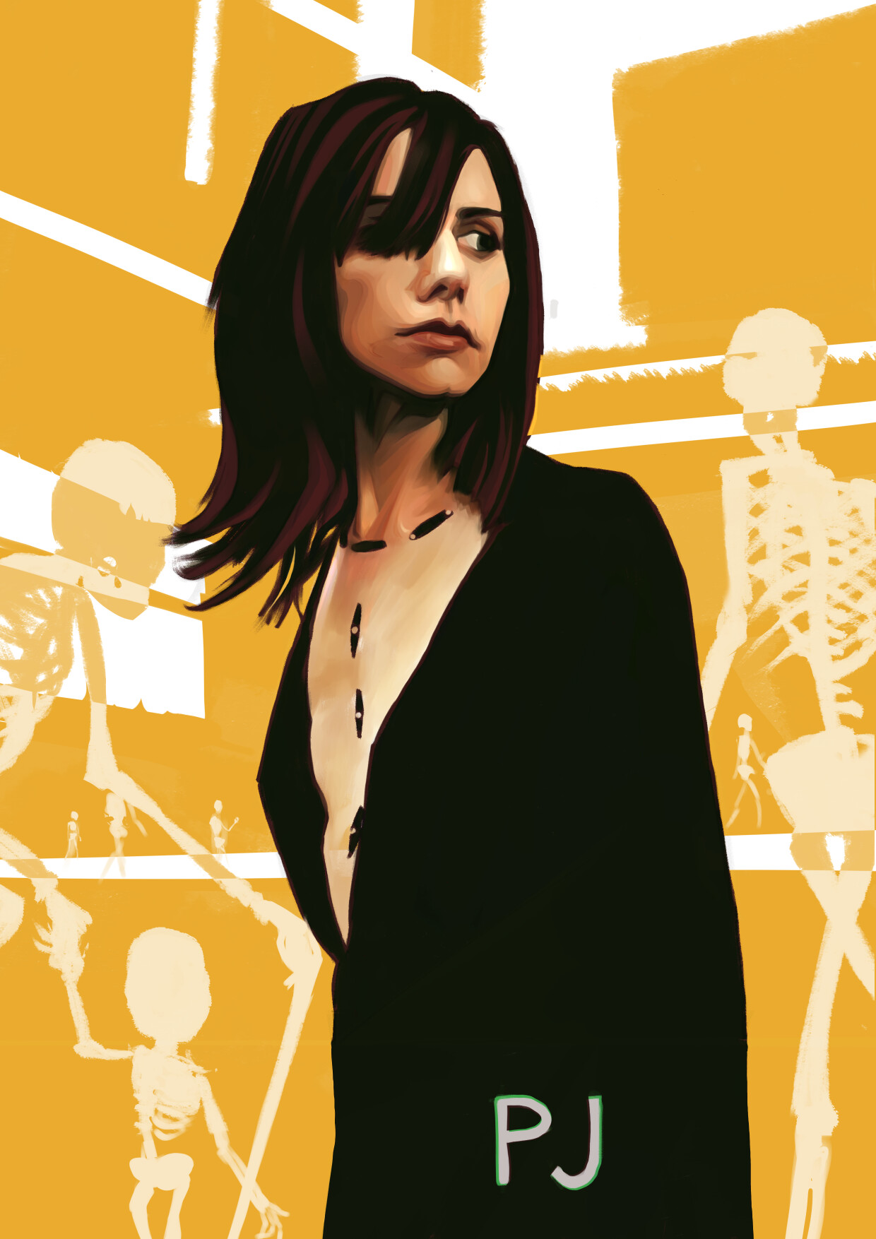 ArtStation - Portrait of PJ