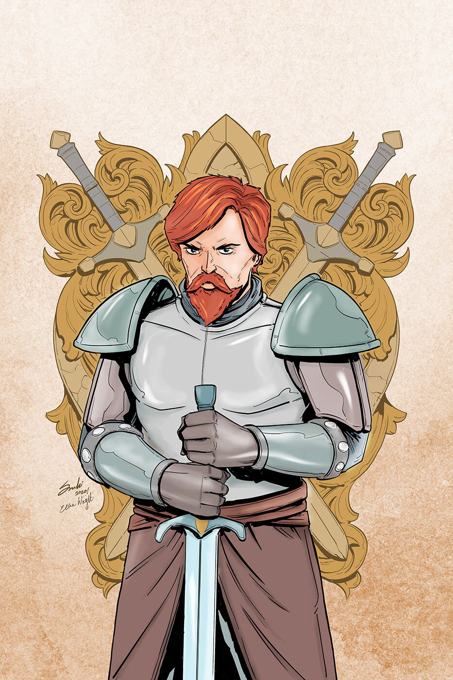 ArtStation - Two Swords Til Mercy