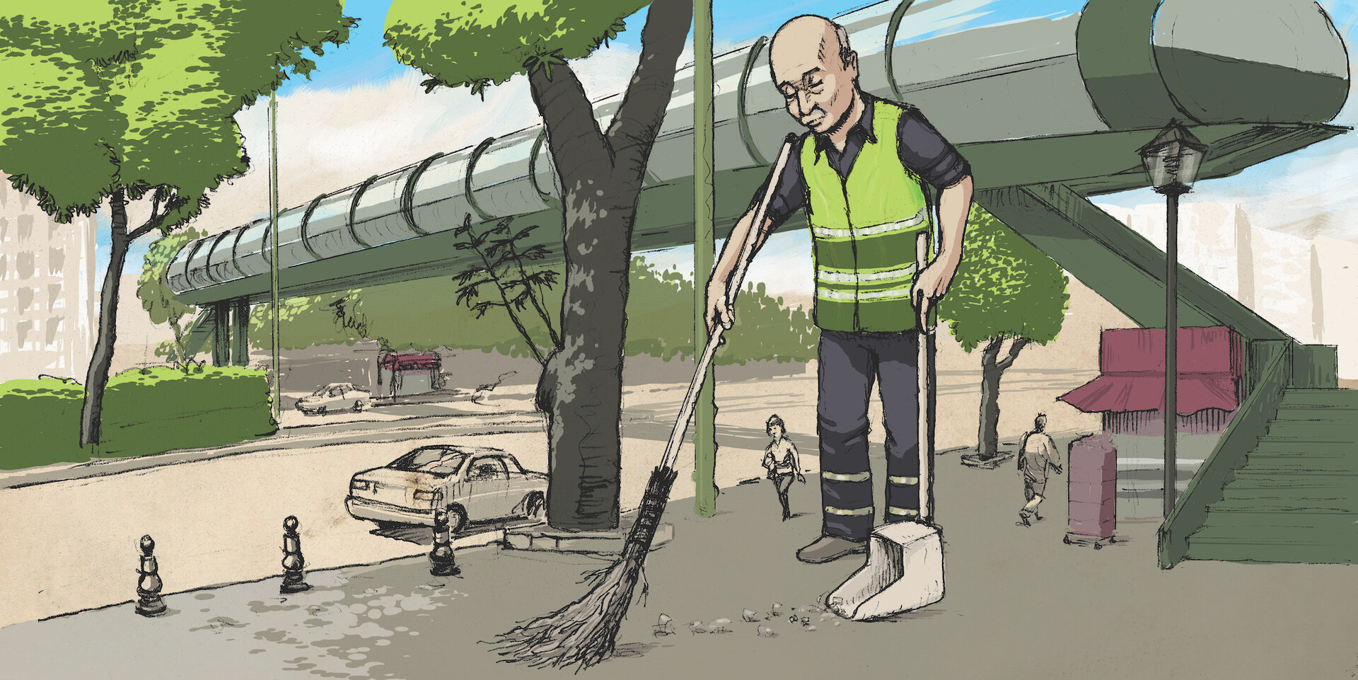 ArtStation - dustman as a superguy