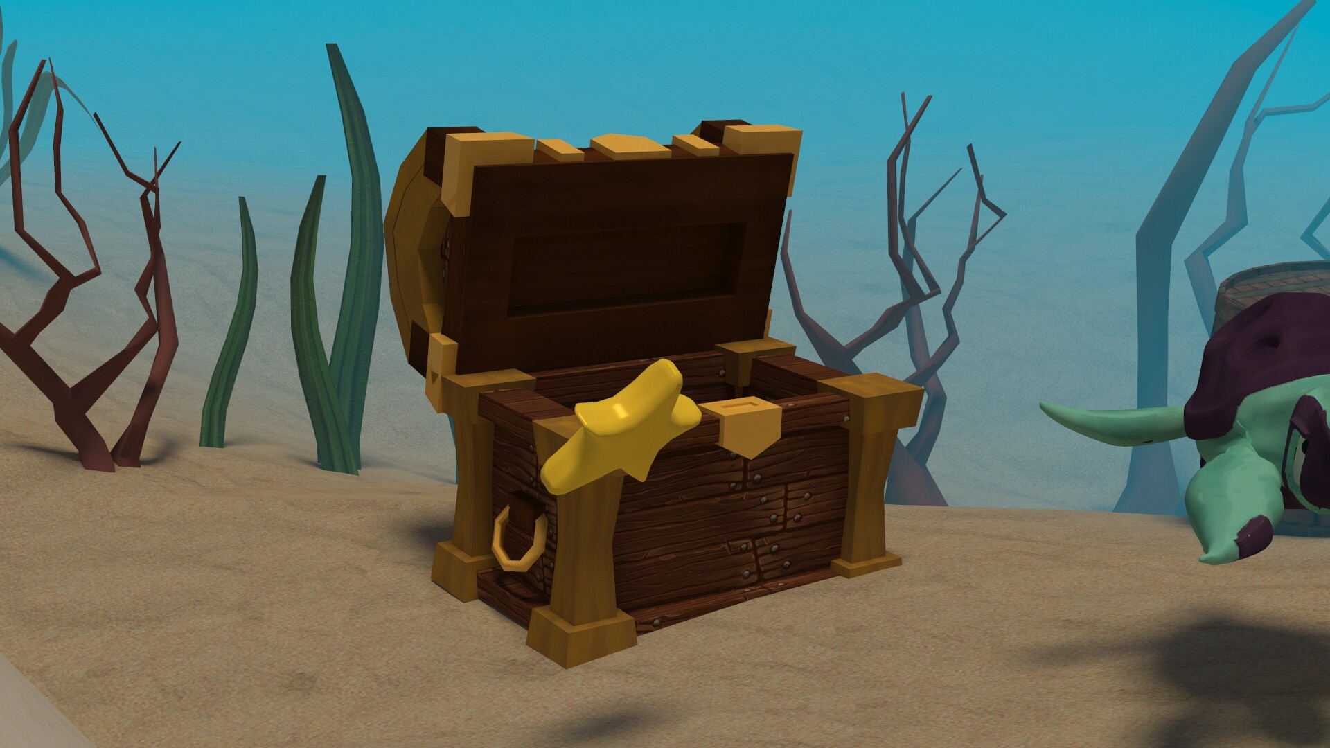 ArtStation - Treasure surprise
