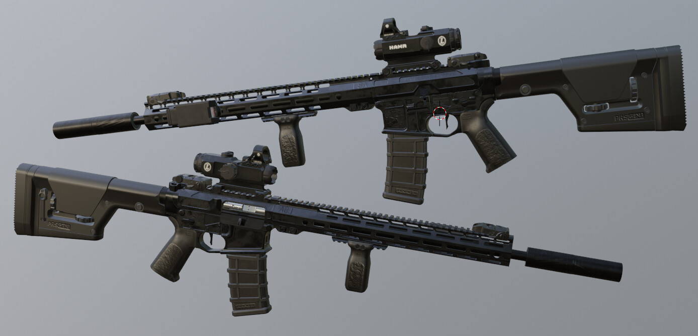 ArtStation - LoneStar Armory Tx-15 Designated Marksman Light Enhanced ...