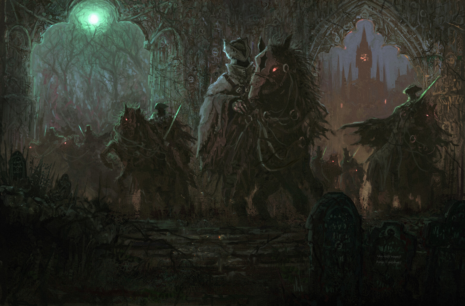 ArtStation - Nazgul Gothic Nightmare