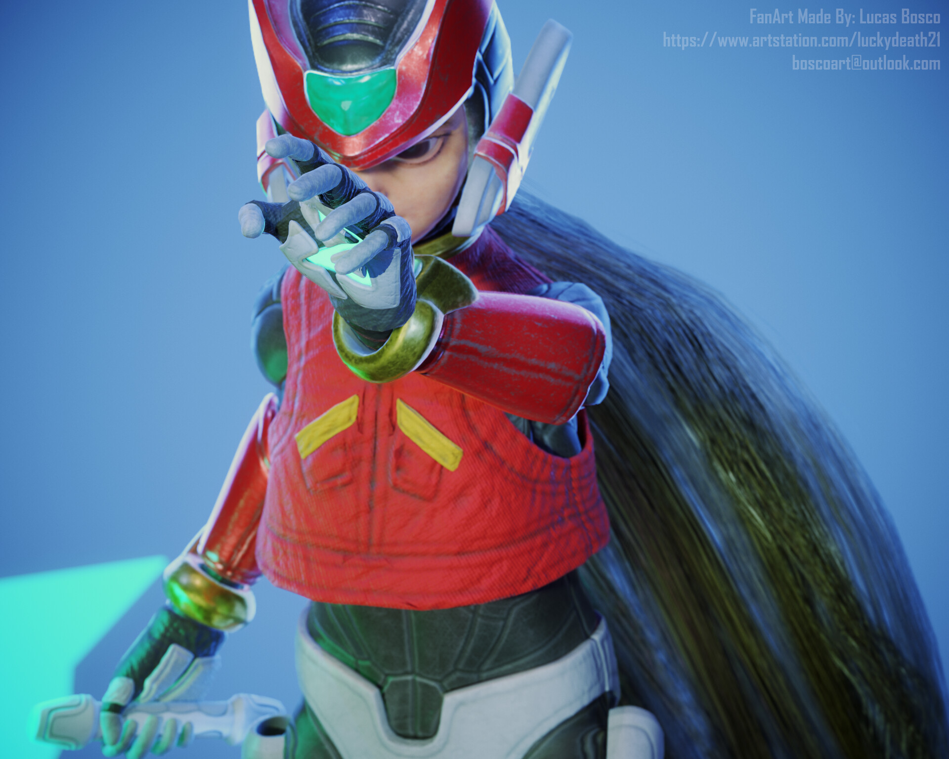 Zero Megaman X No Helmet