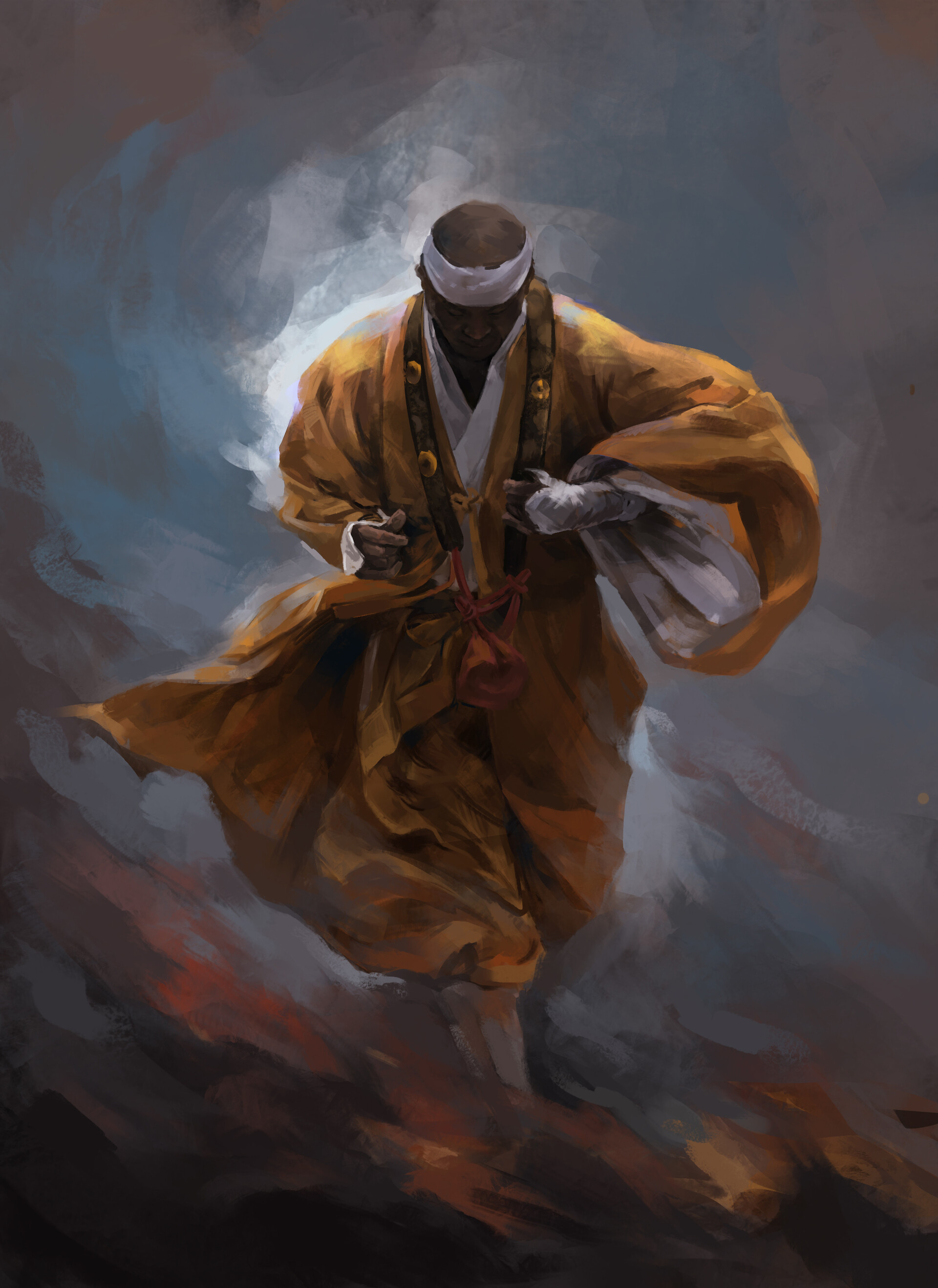 ArtStation - a monk