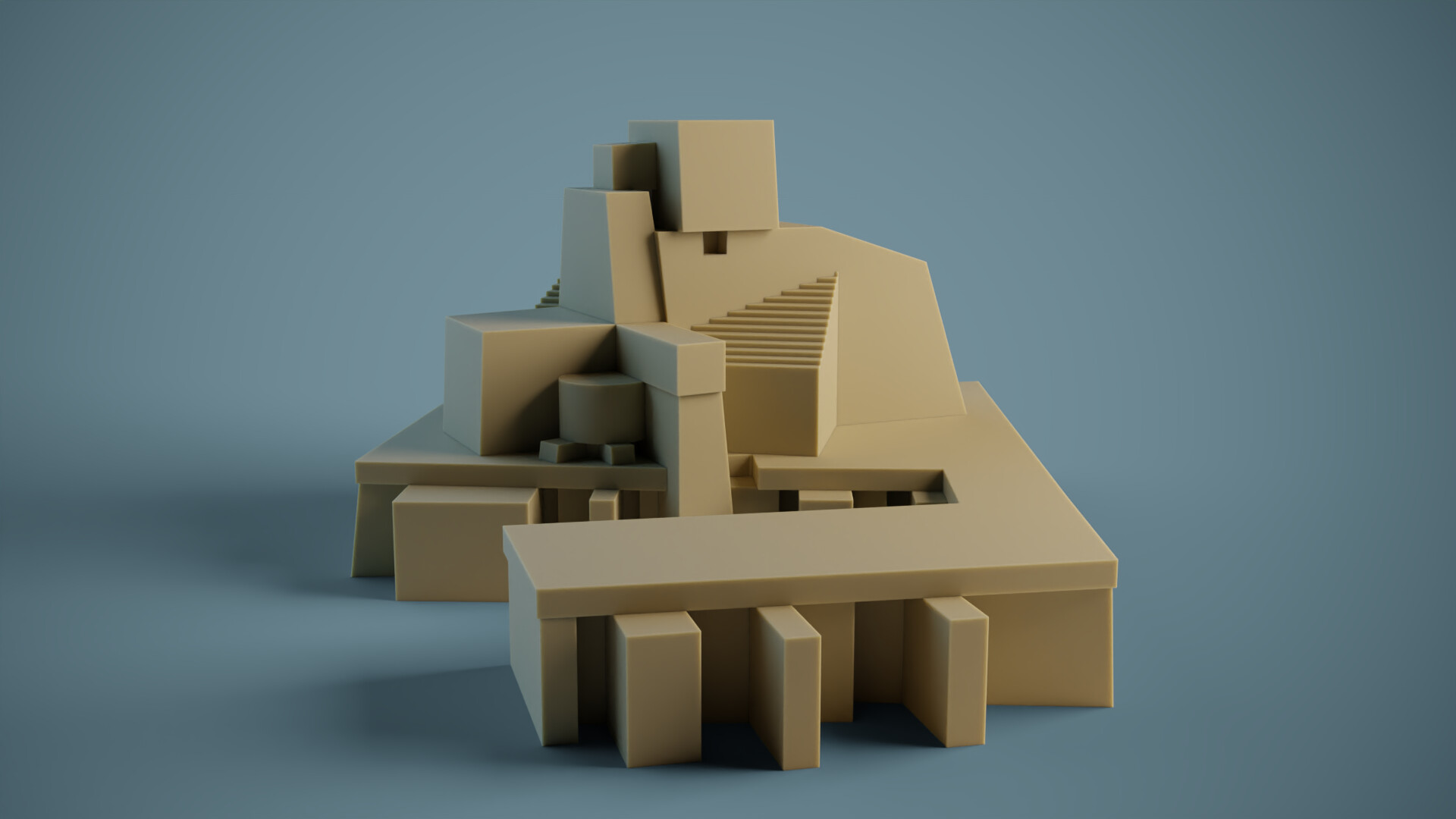 ArtStation - Sandcastle Recreation