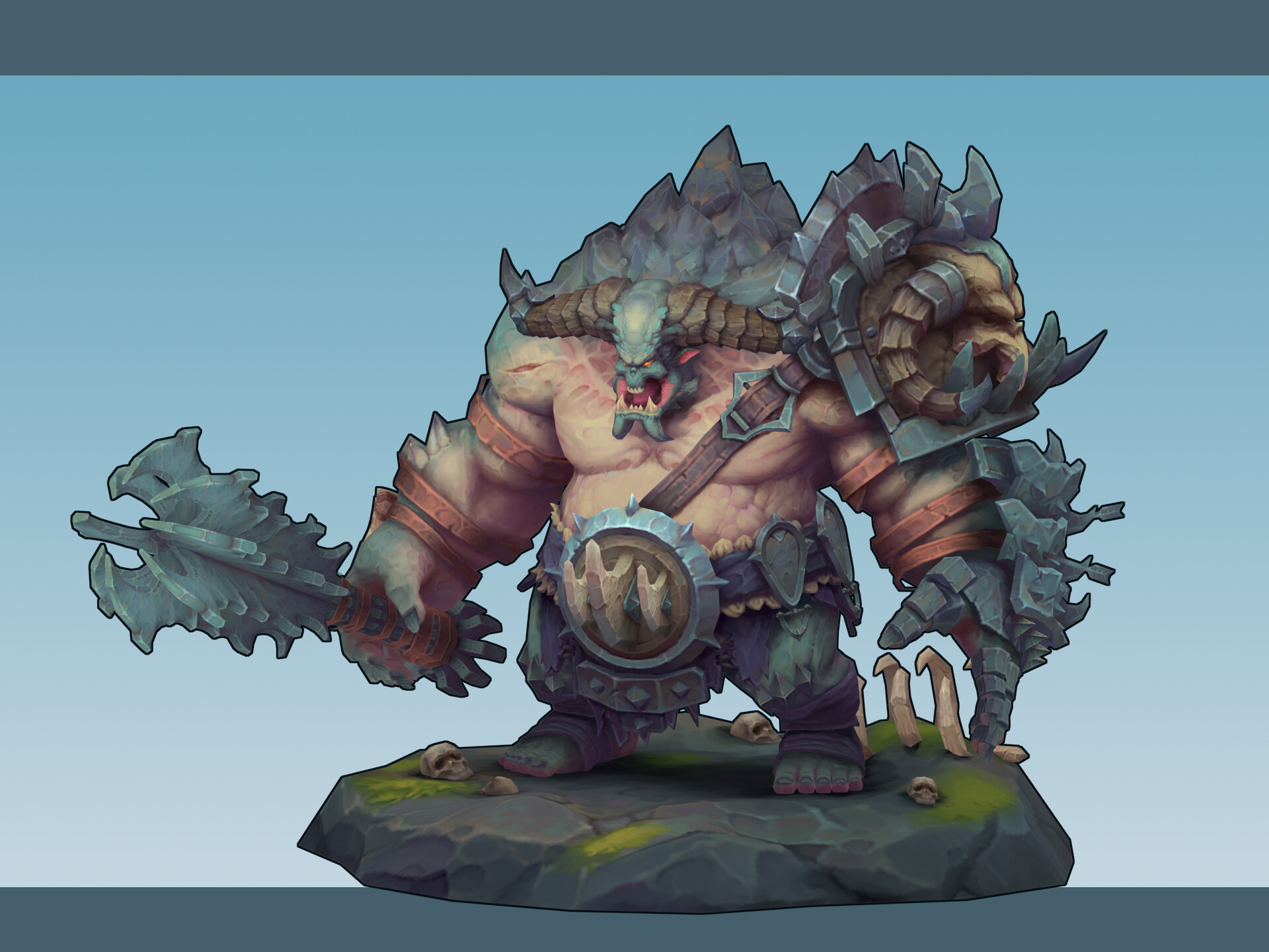 ArtStation - 手绘怪物角色