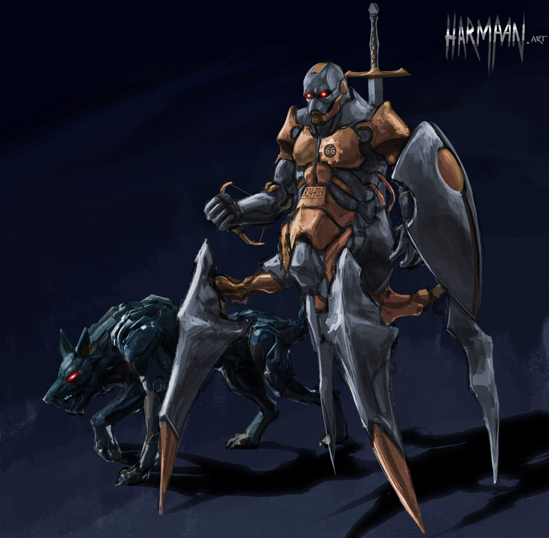 ArtStation - Warforged