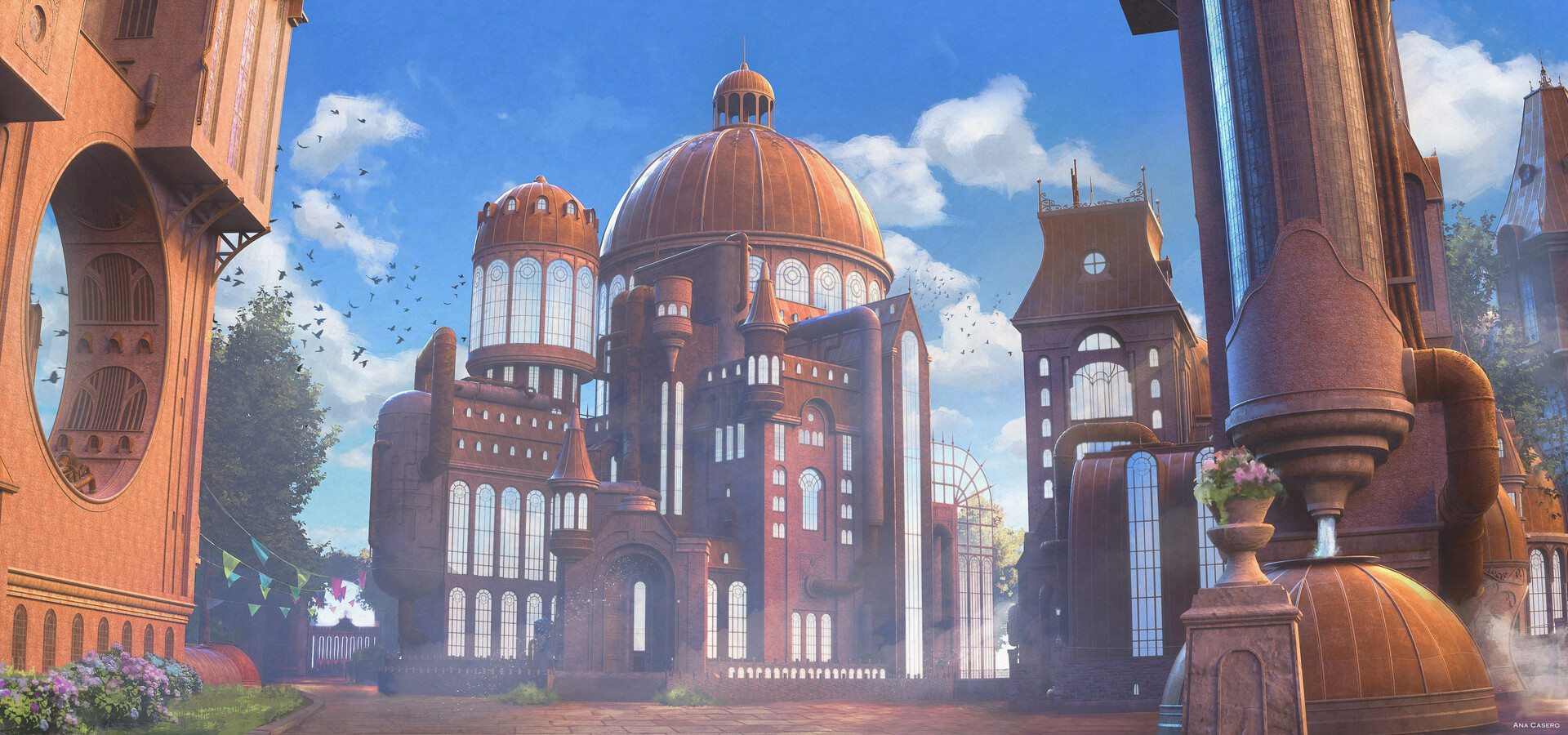 ArtStation - Steampunk square