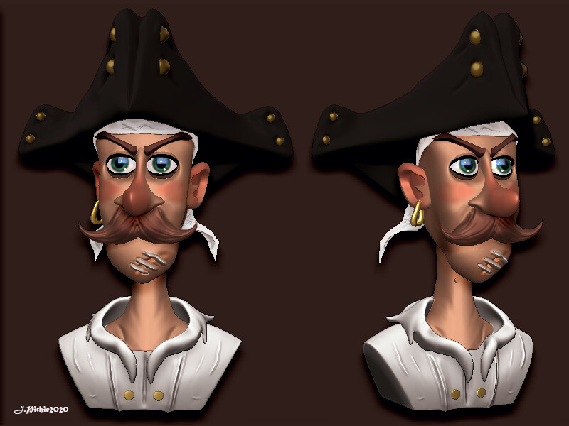 ArtStation - Stylized Pirate