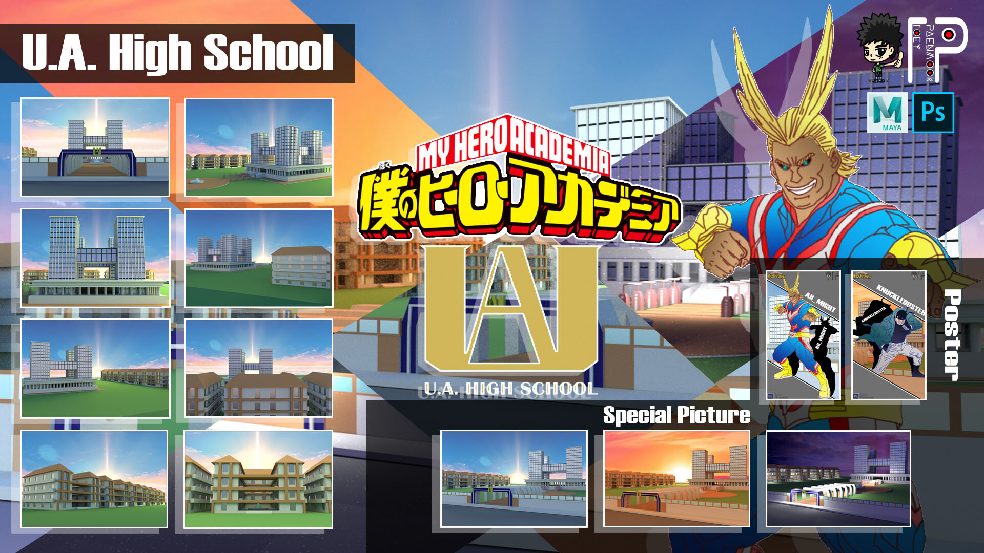 ArtStation - U.A. High School.