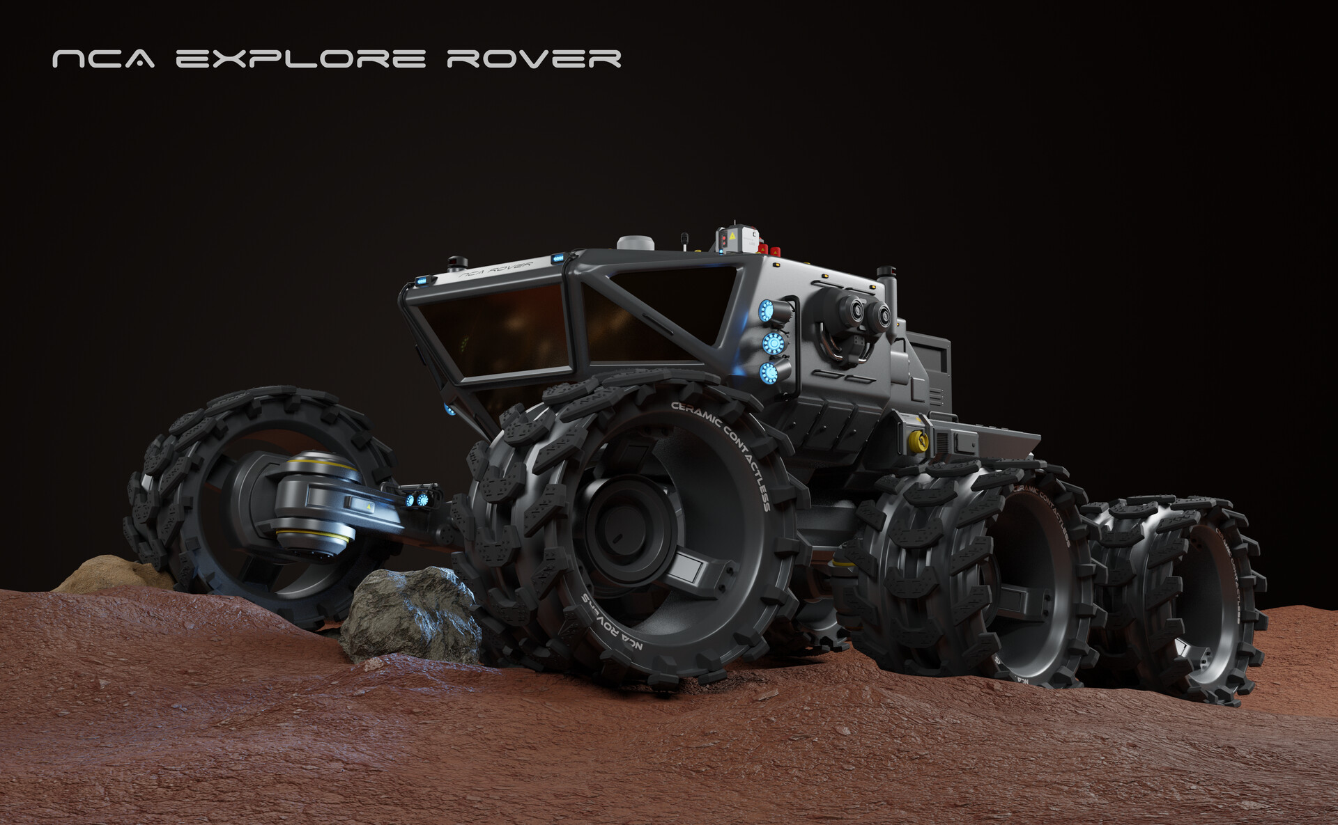 ArtStation - Explore Modular Rover