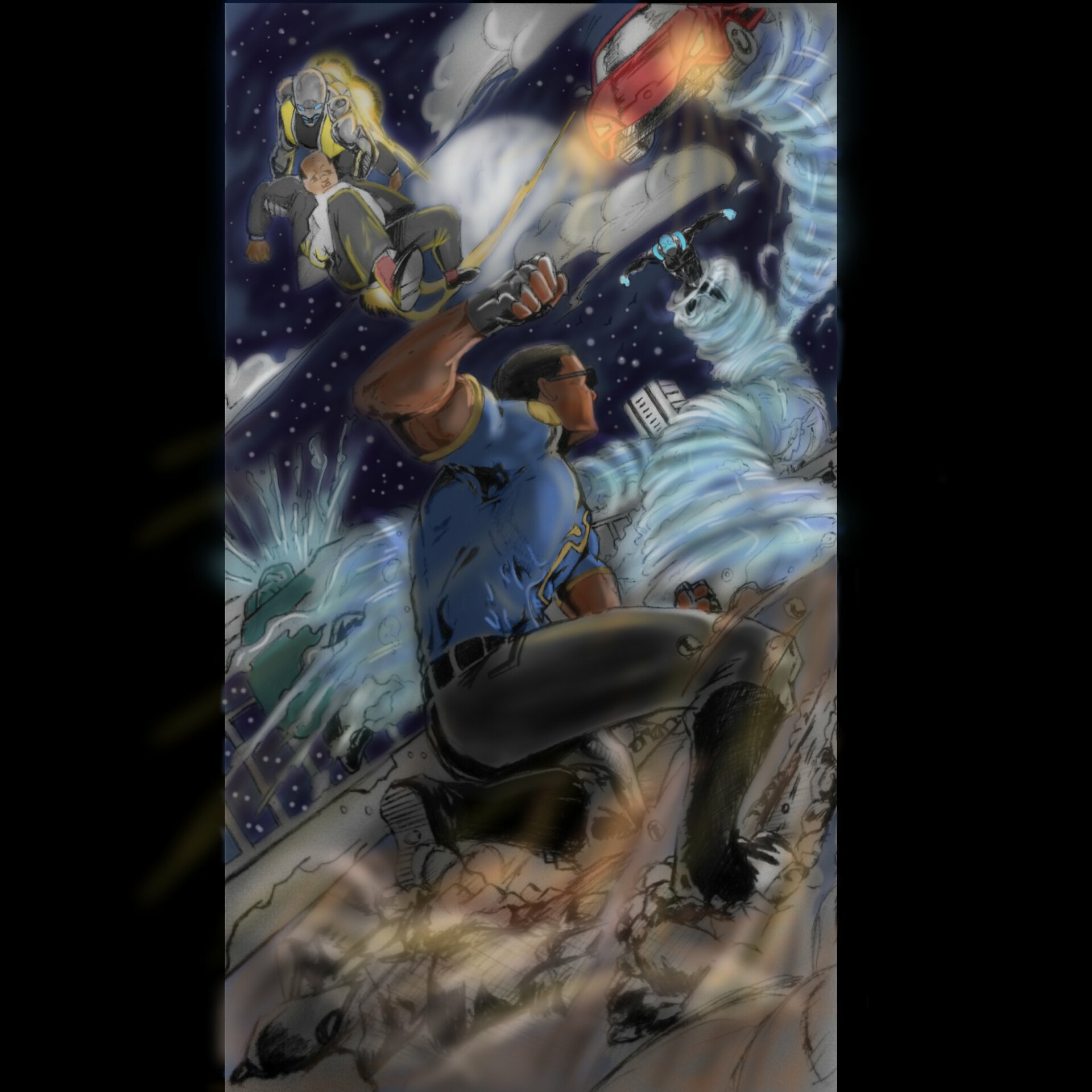 ArtStation - The Bridge Battle