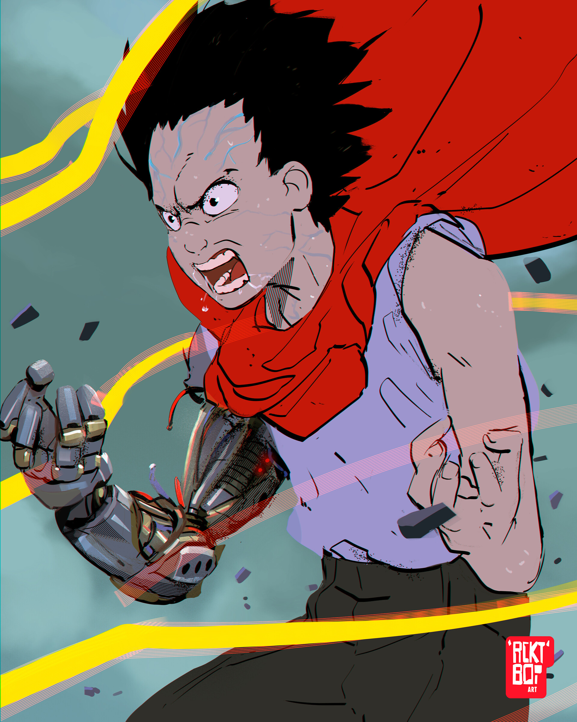 ArtStation - TETSUO (AKIRA) FANART