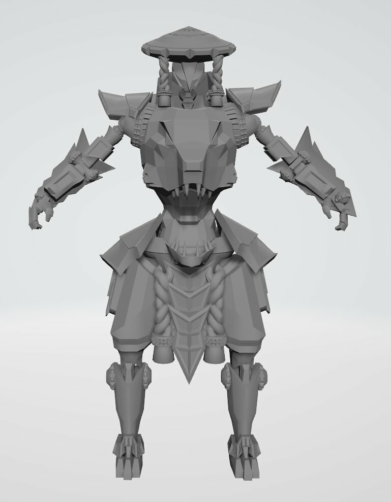 Nathan Tandille - A mecha inspired by the Mecha Kingdom skins from ...