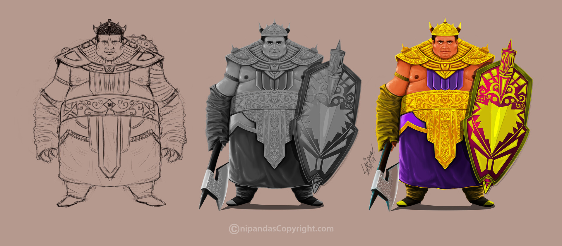 ArtStation - 2D Game Characters and Concept 2