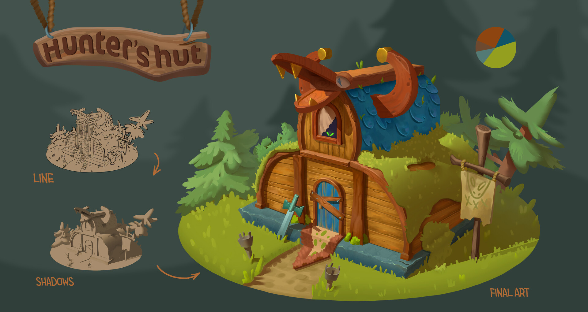 ArtStation - Hunter's Hut