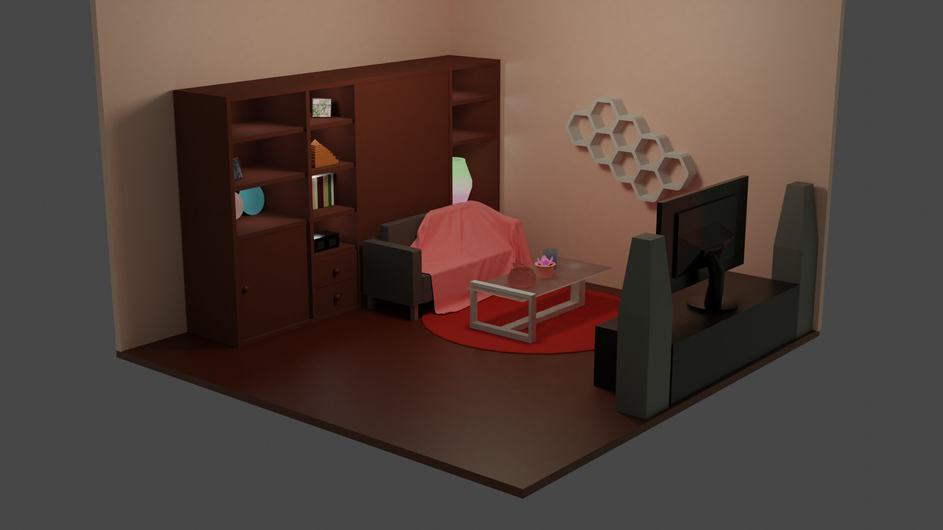 ArtStation - Basic Living Room Study