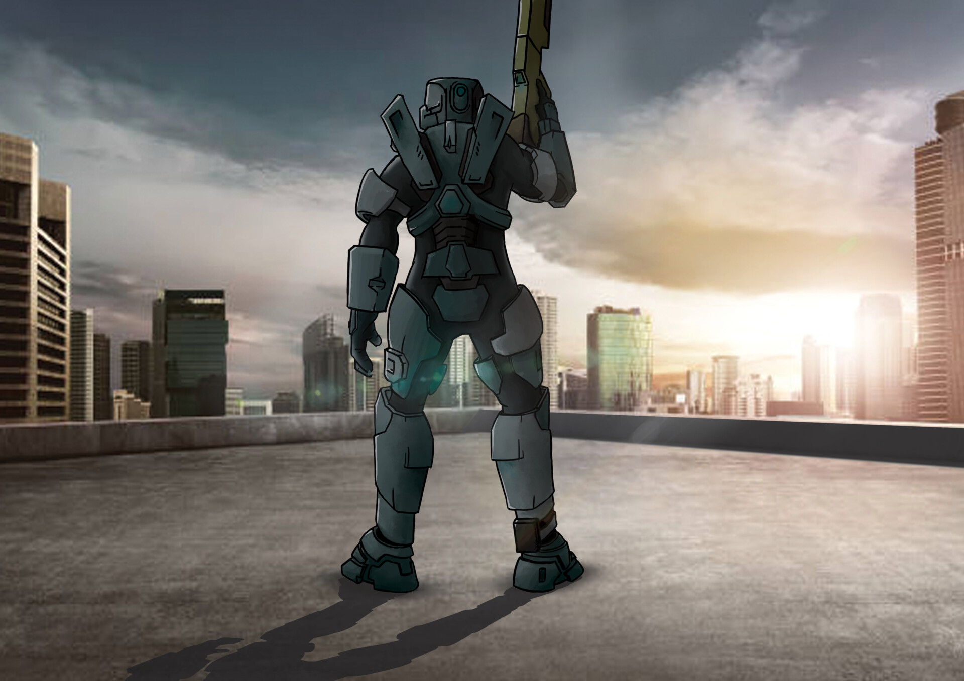 ArtStation - Quick Spartan Design