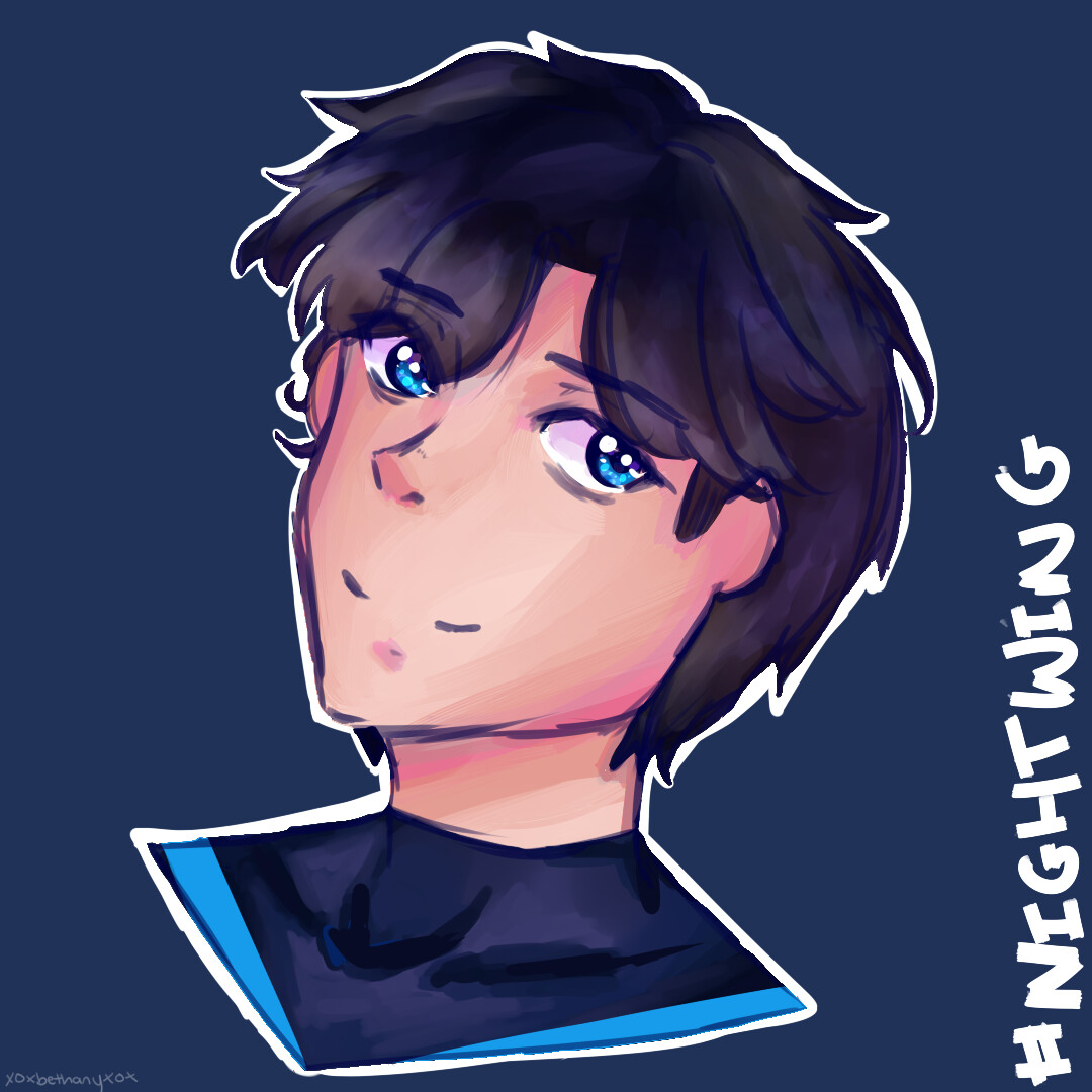 ArtStation - Fanart- Nightwing