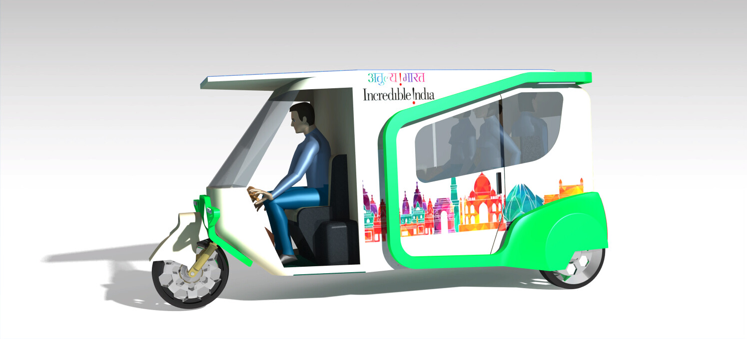 ArtStation - E-rickshaw