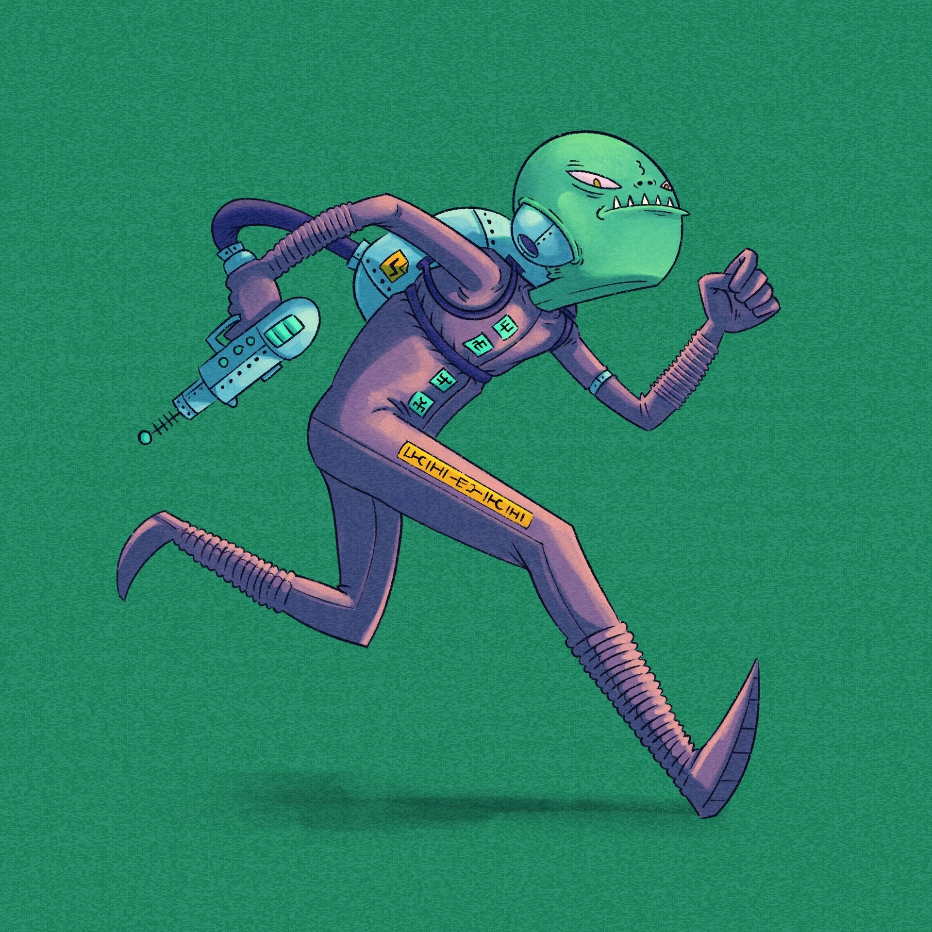 ArtStation - Alien dude