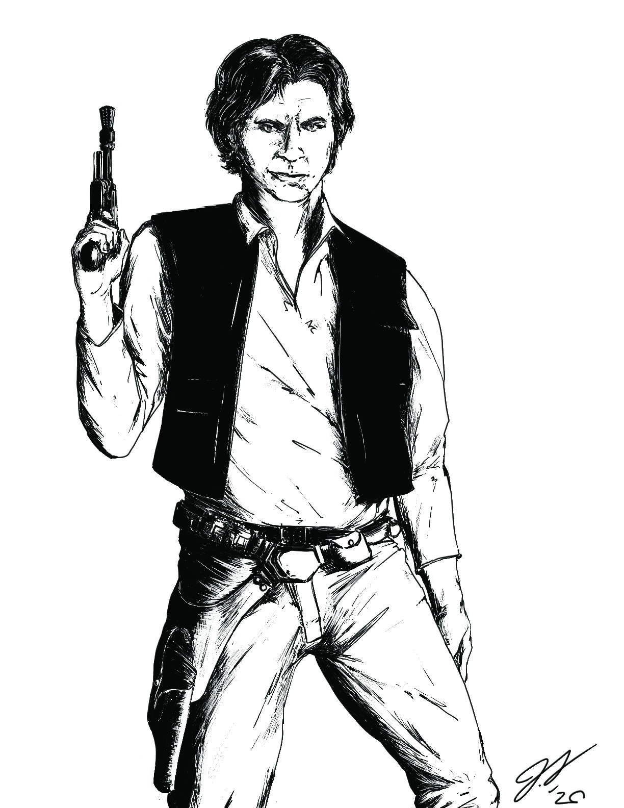 ArtStation - Han Solo (Digital)